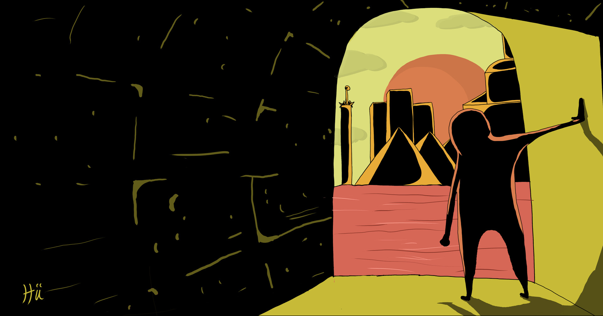 ArtStation - Millennials Alienation in Egyptian Cinema