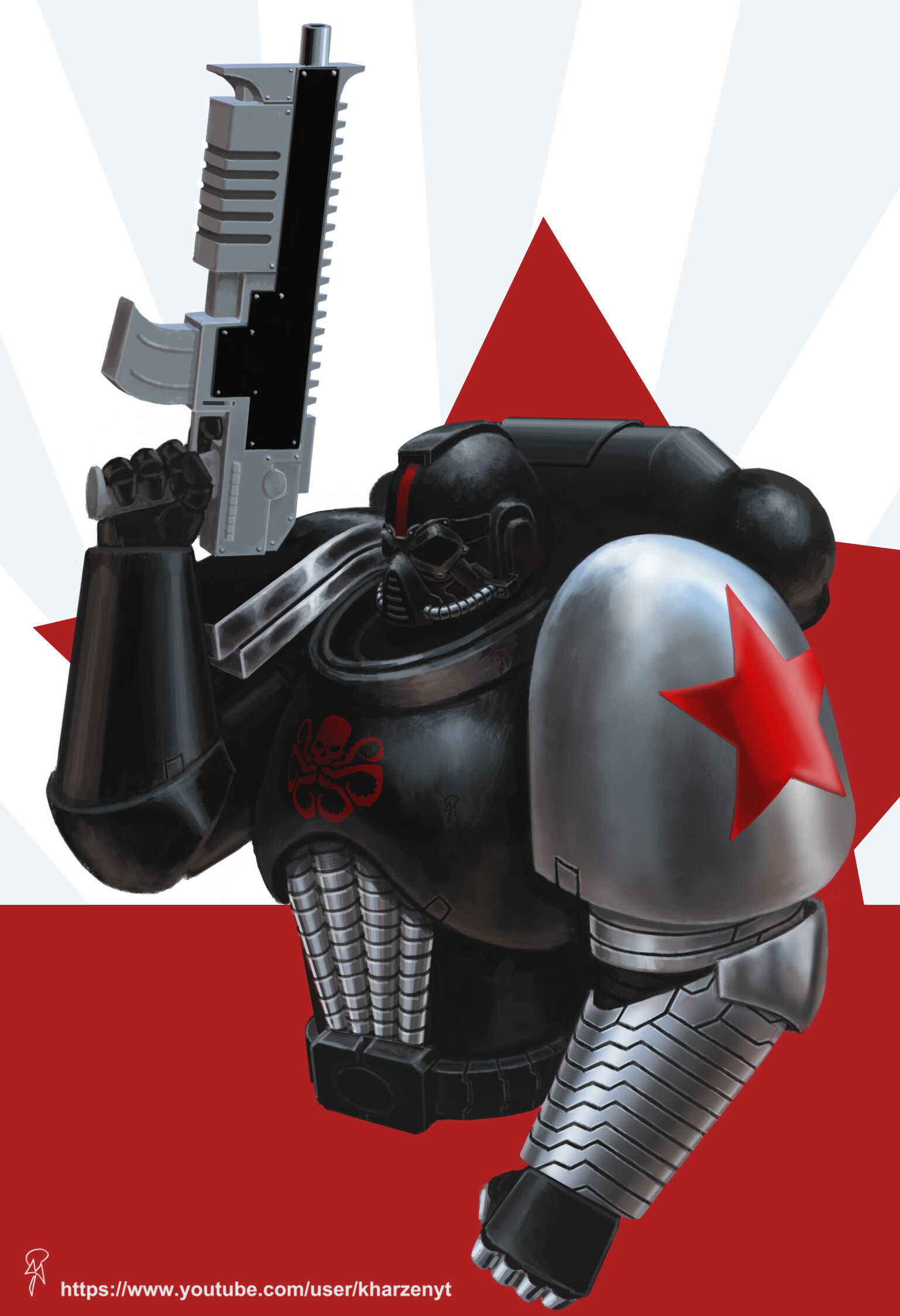 ArtStation - Winter Soldier Space Marine