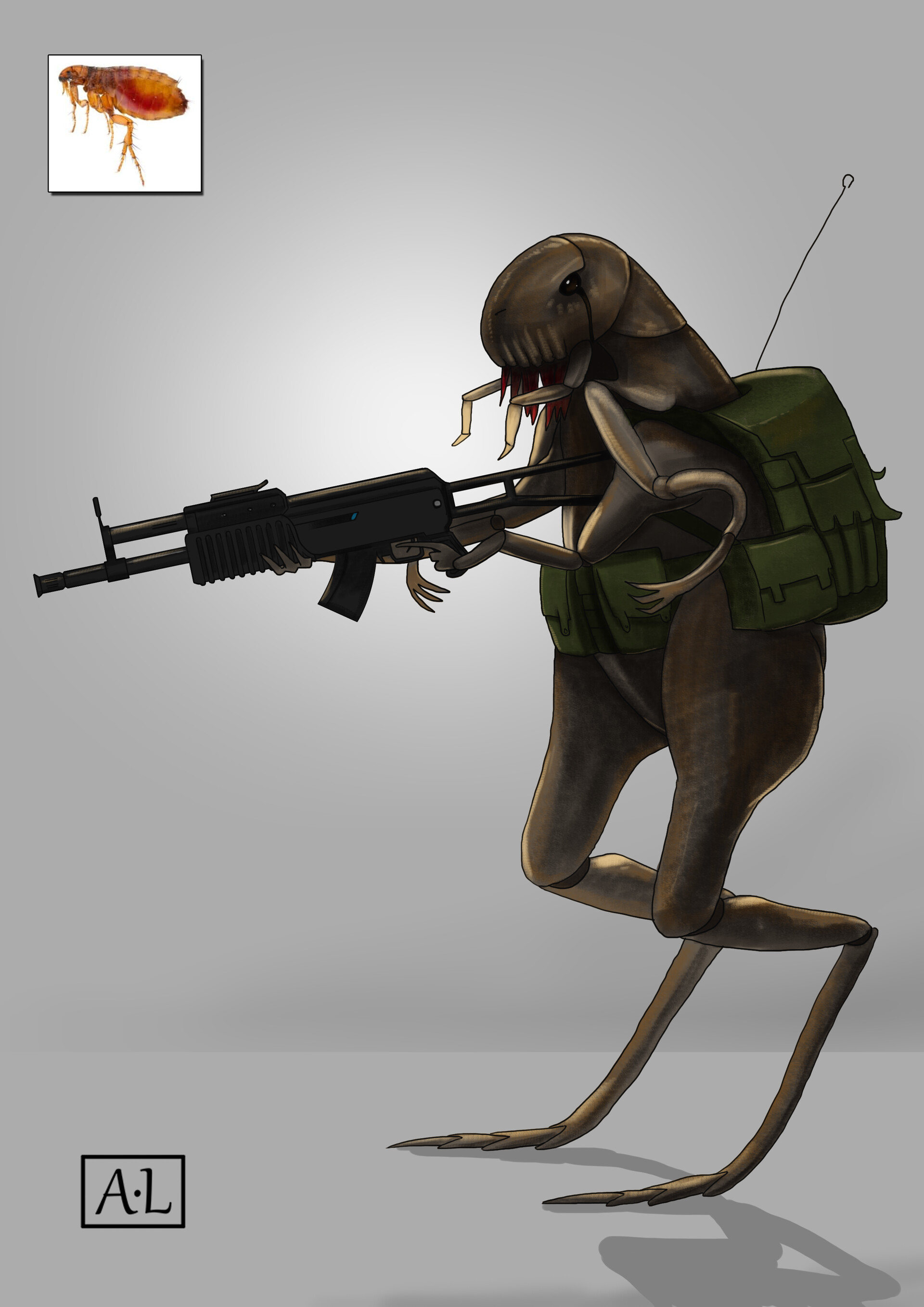 ArtStation - Dangerous Flea