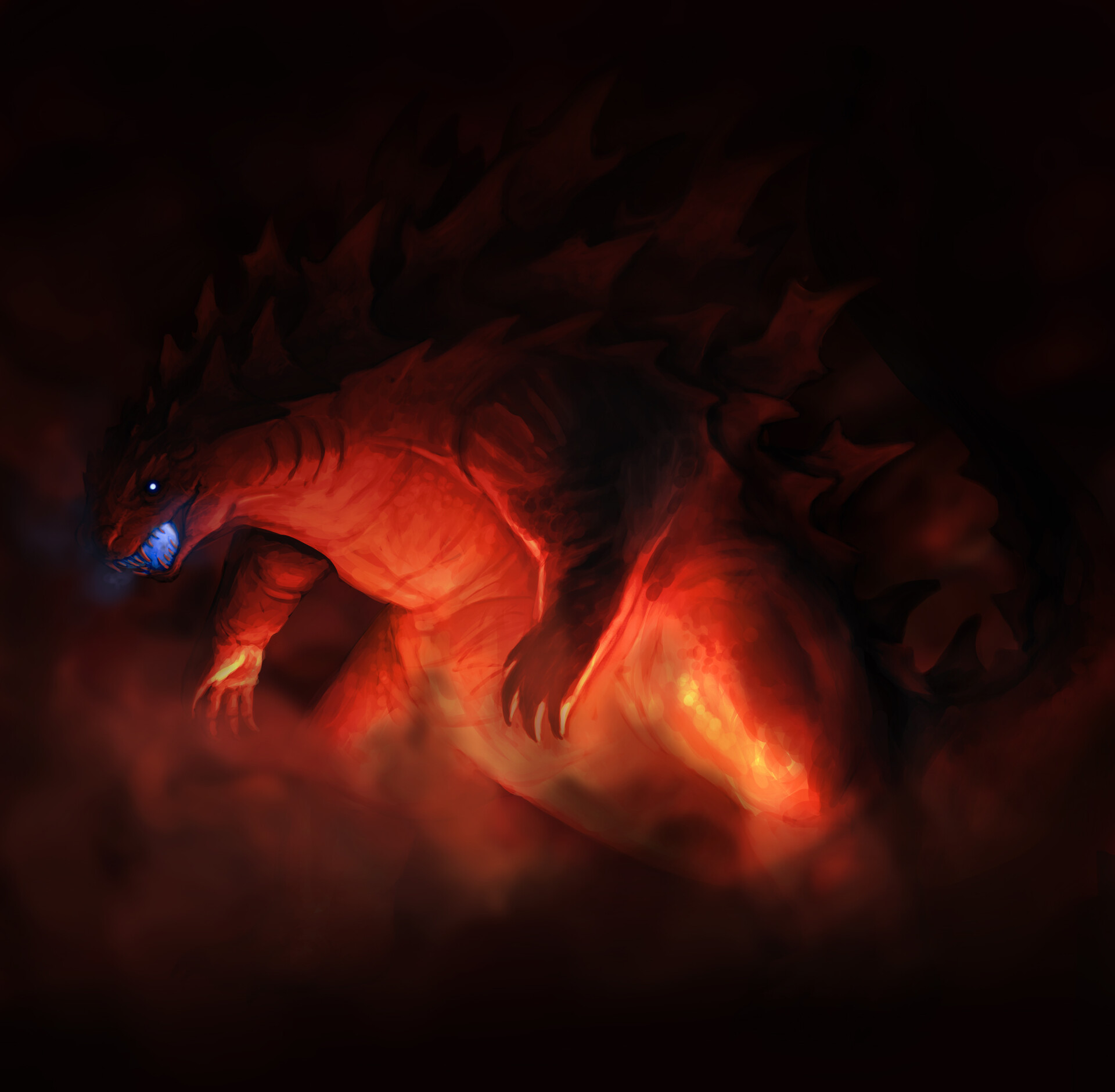 ArtStation - Godzilla - redesign