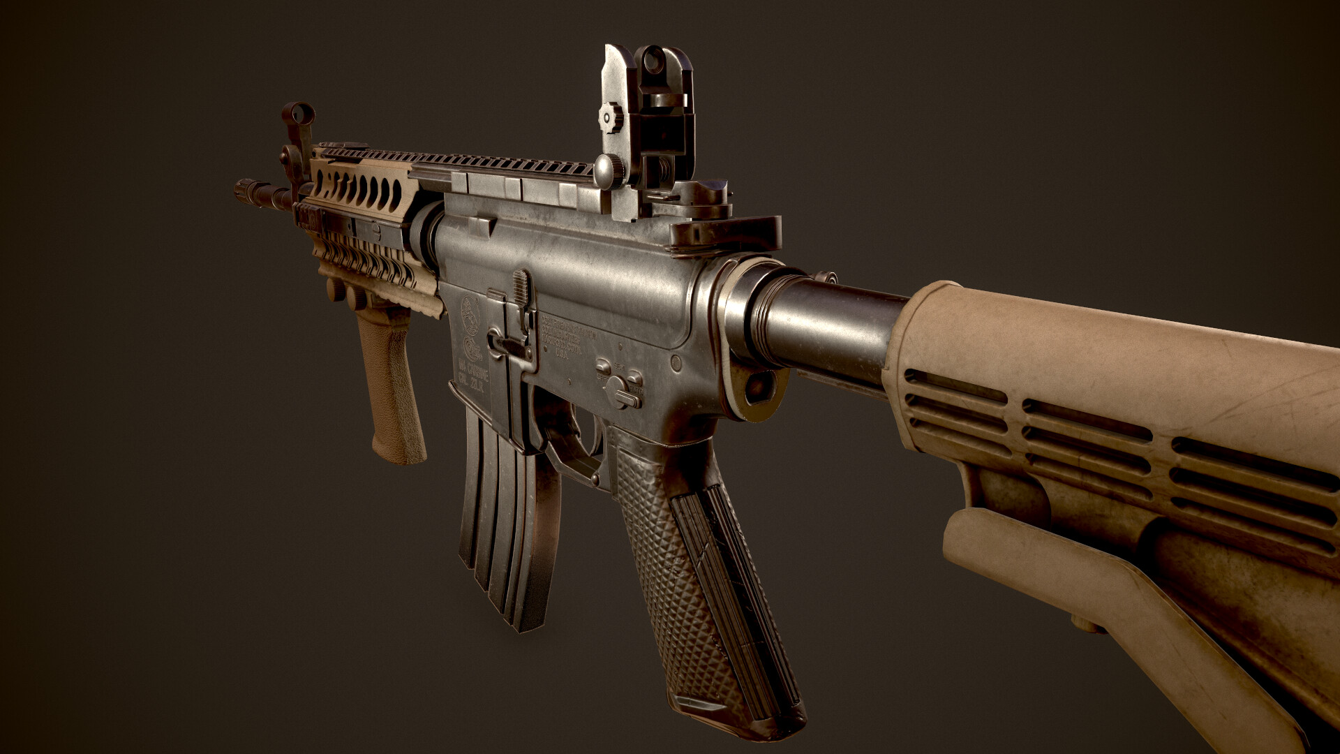 winston chen - M4 Assault Rifle