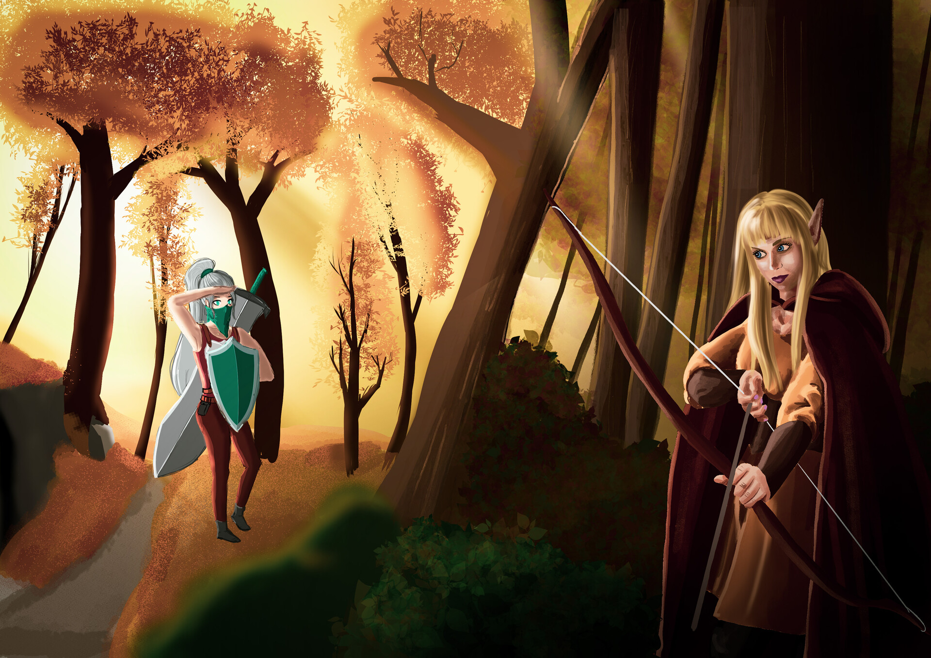 ArtStation - Collaboration with „warriorcat2“