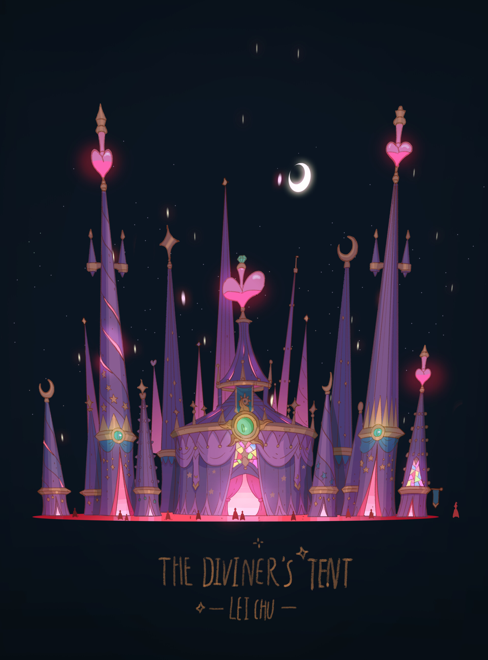 ArtStation - The diviner's tent