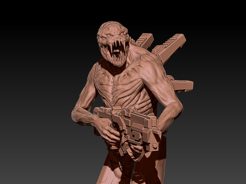 ArtStation - Chimera from Resistance fall of man games