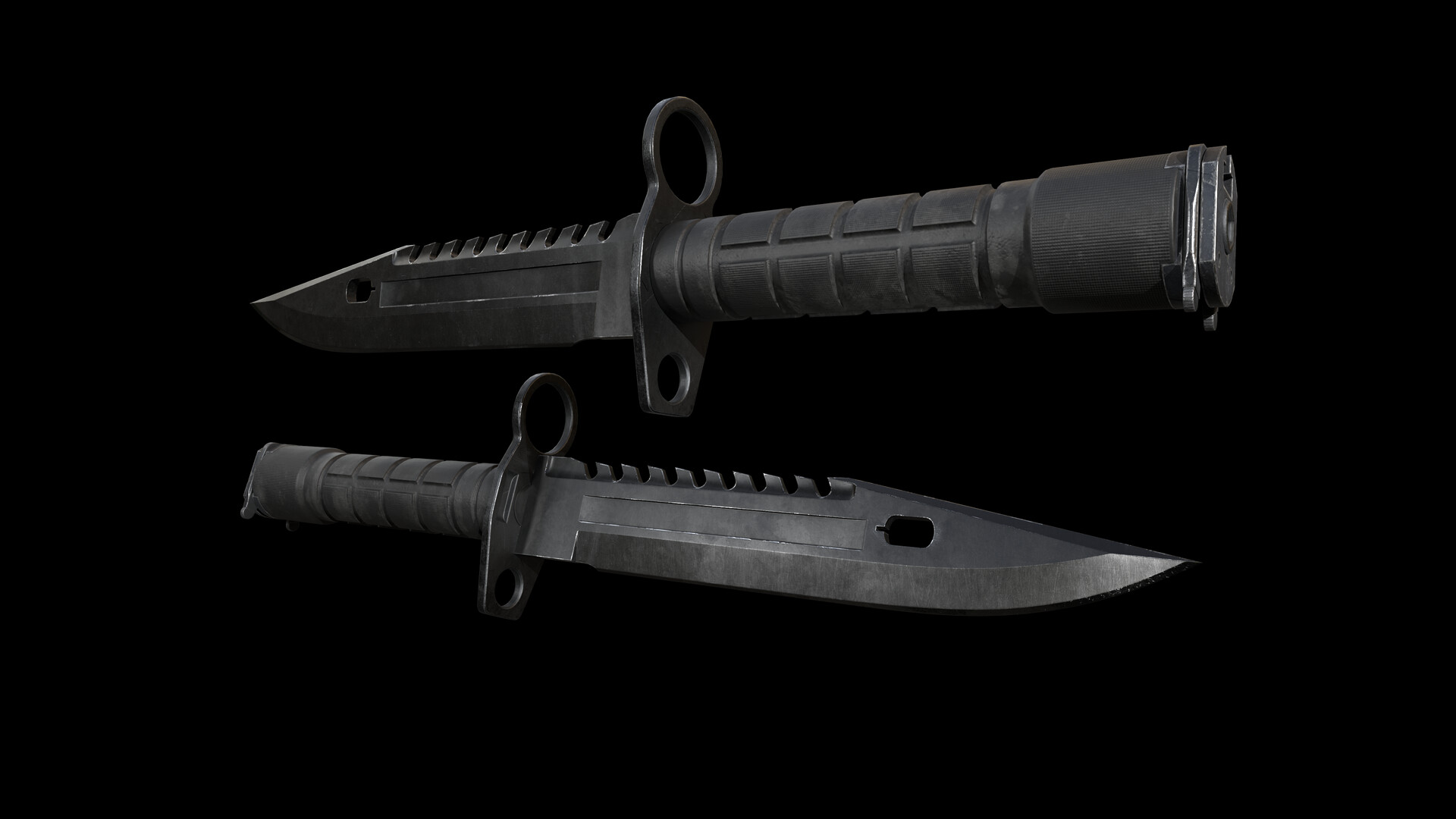 ArtStation - Knife - M9 Bayonet