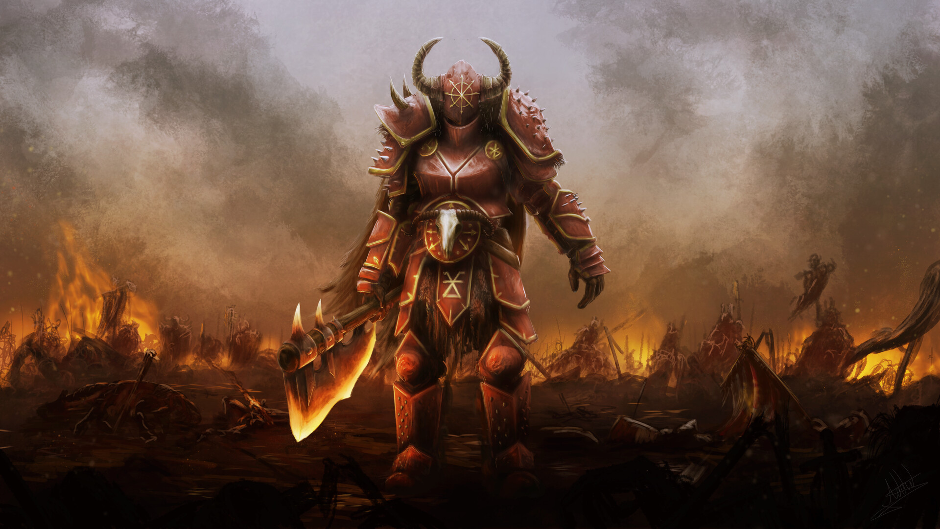 Romain Addict - Blood for the blood god skulls for the skull throne