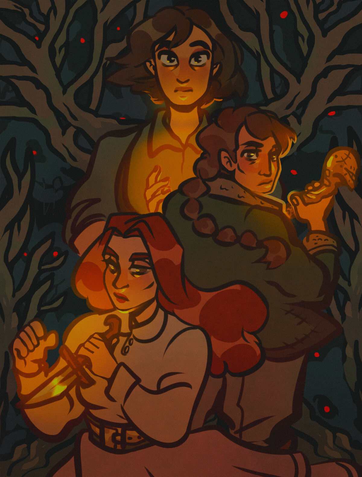 ArtStation - OLD GOD OF APPALACHIA WITCHES