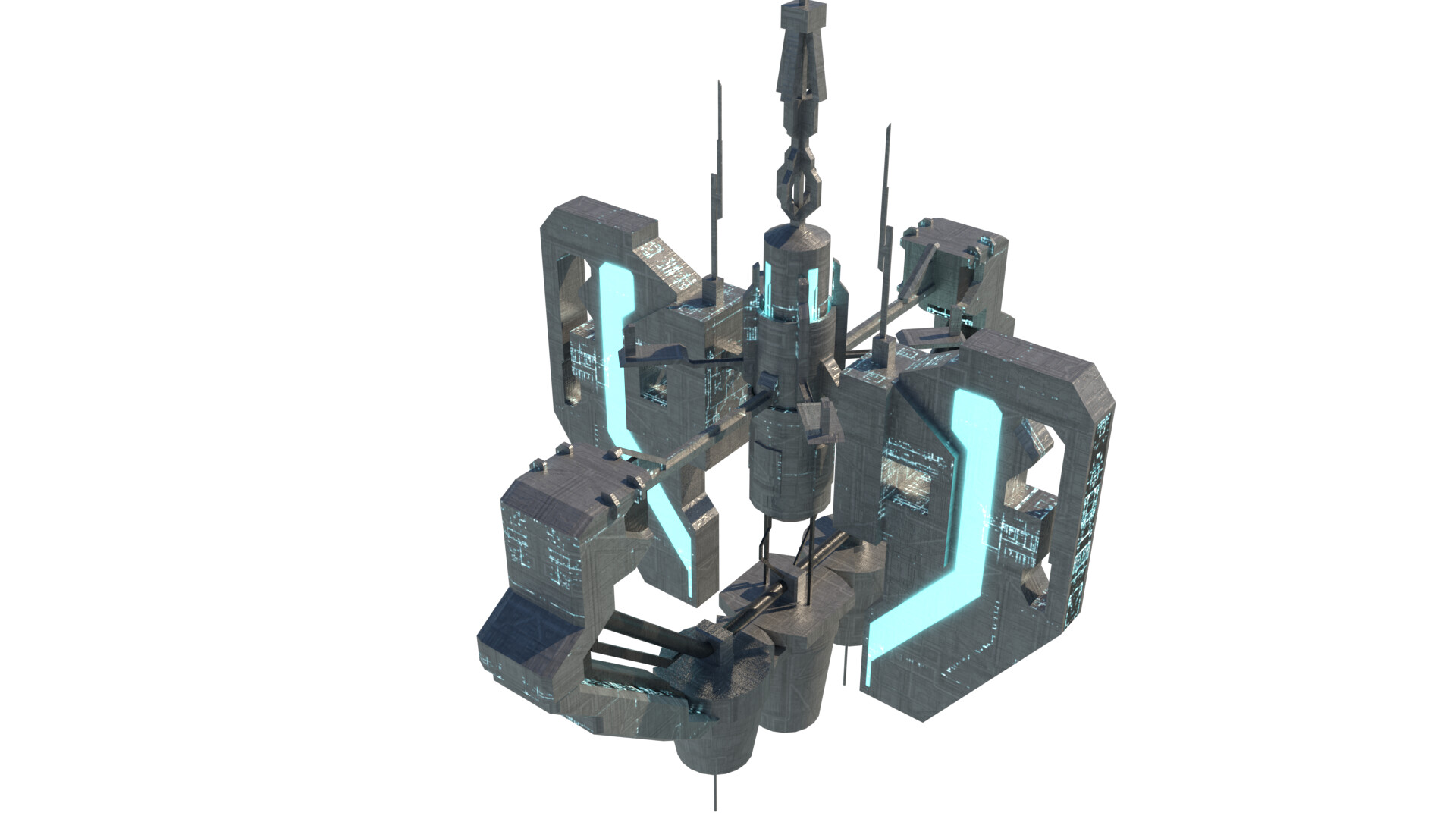 ArtStation - Forerunner Gas Mine