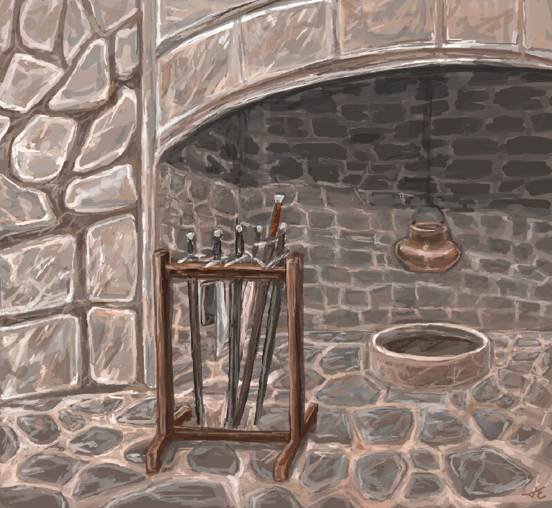 ArtStation - Knight's house