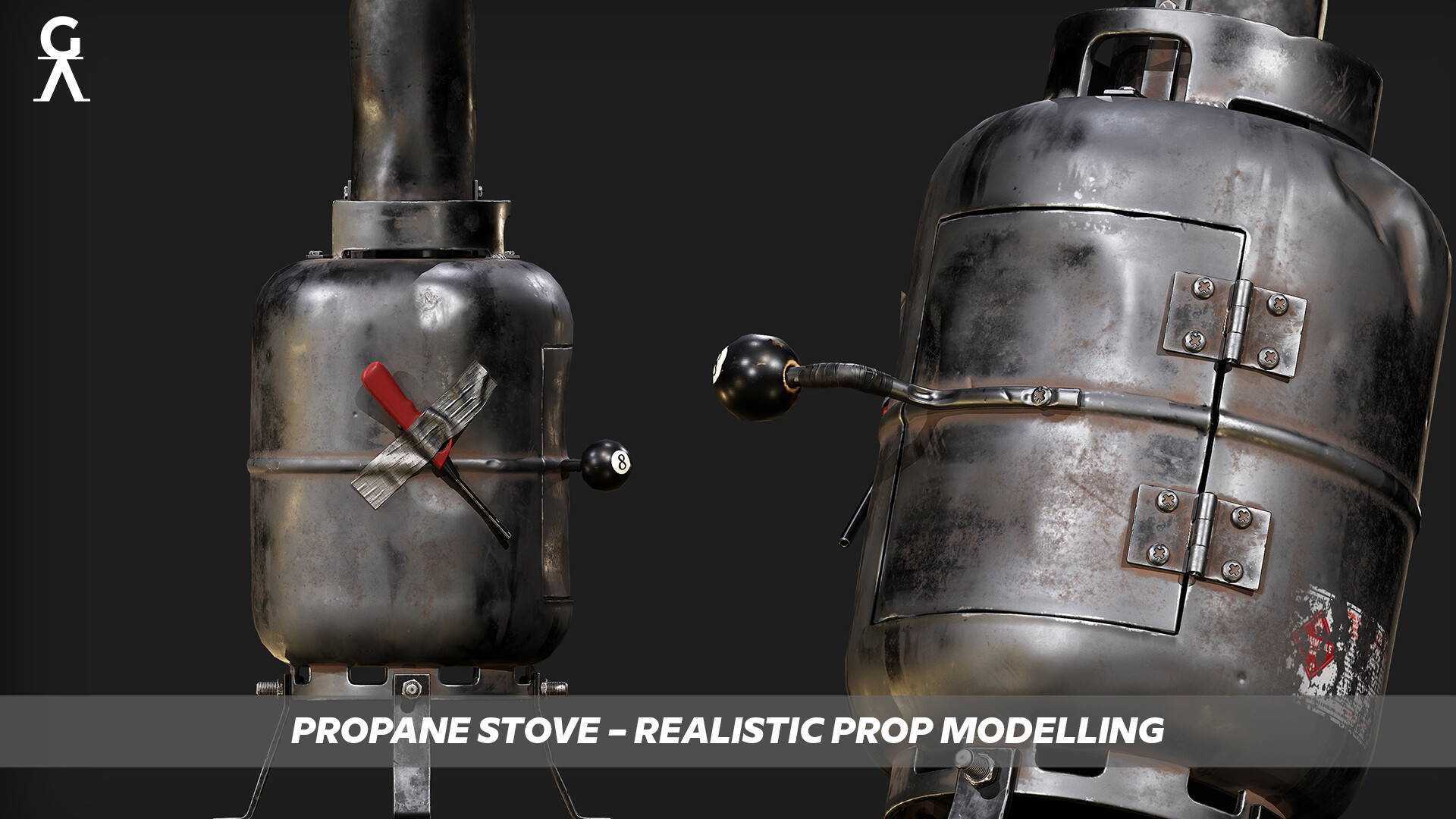 Games Artist - Propane Stove - Prop Breakdown - Joseph Forrester