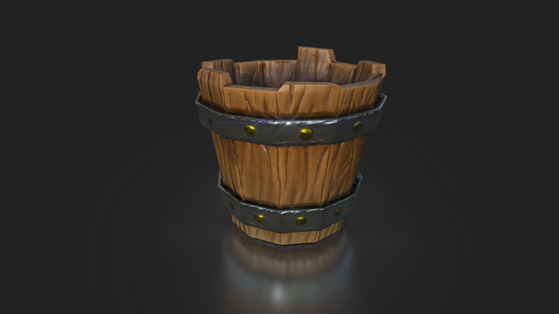 ArtStation - Stylized Bucket