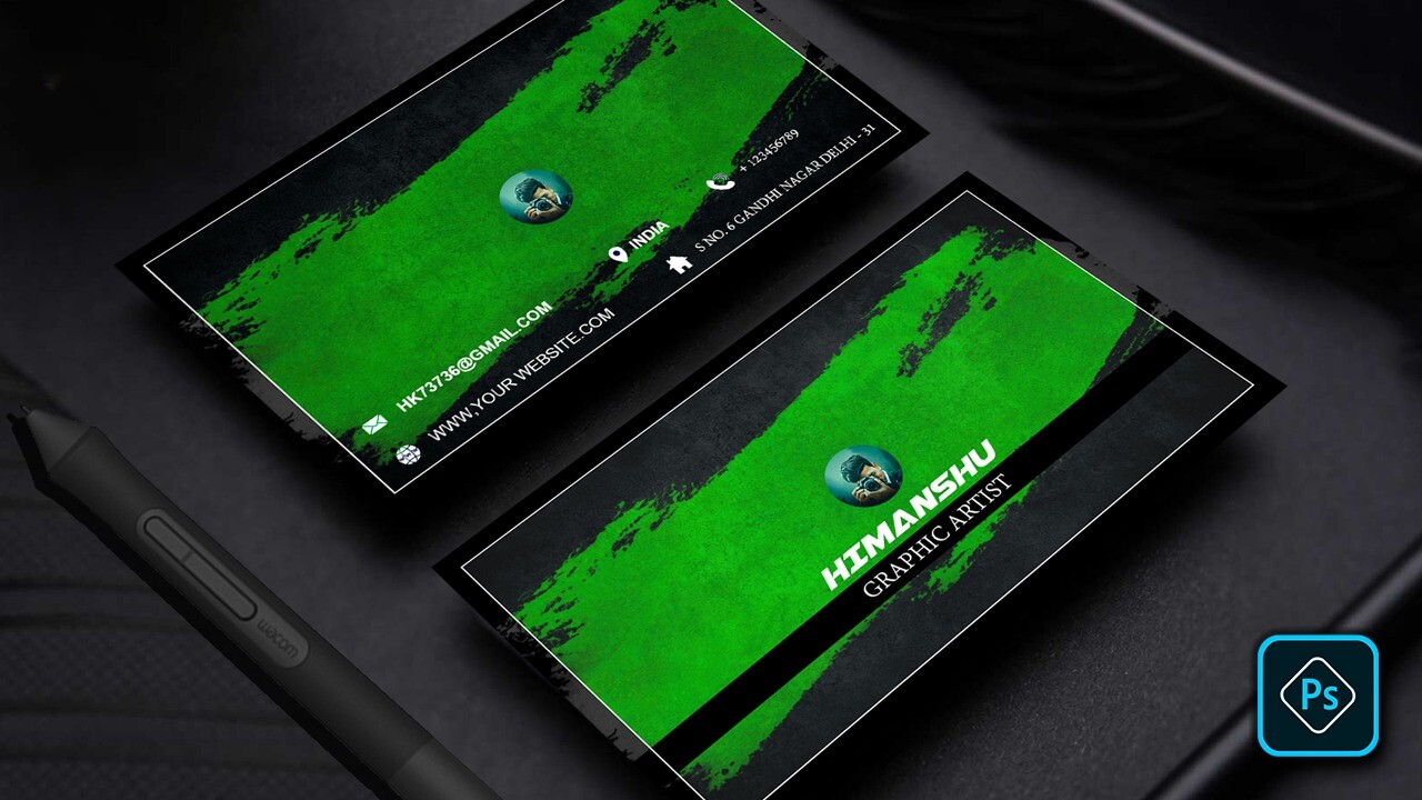 ArtStation - Visiting Card Design