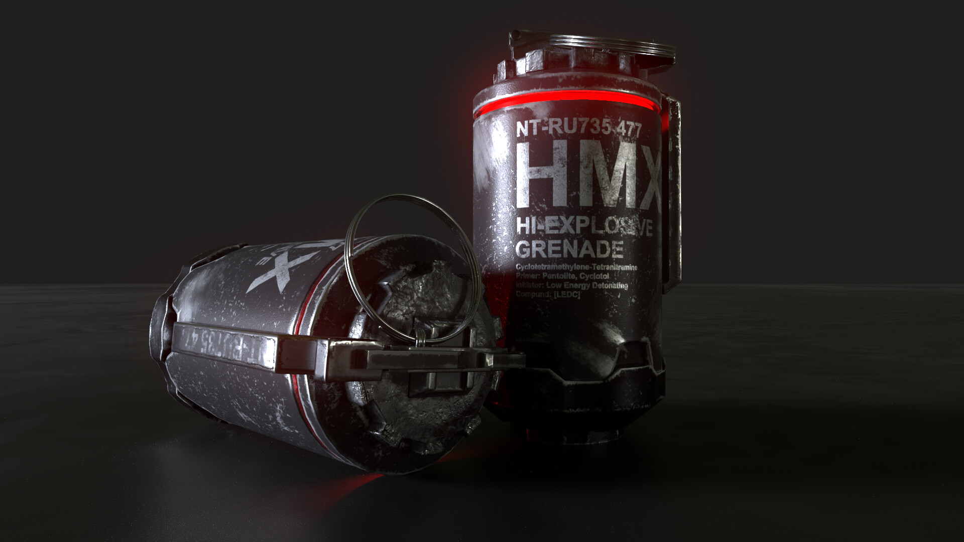 ArtStation - ELYSIUM GRENADE 3D RENDER