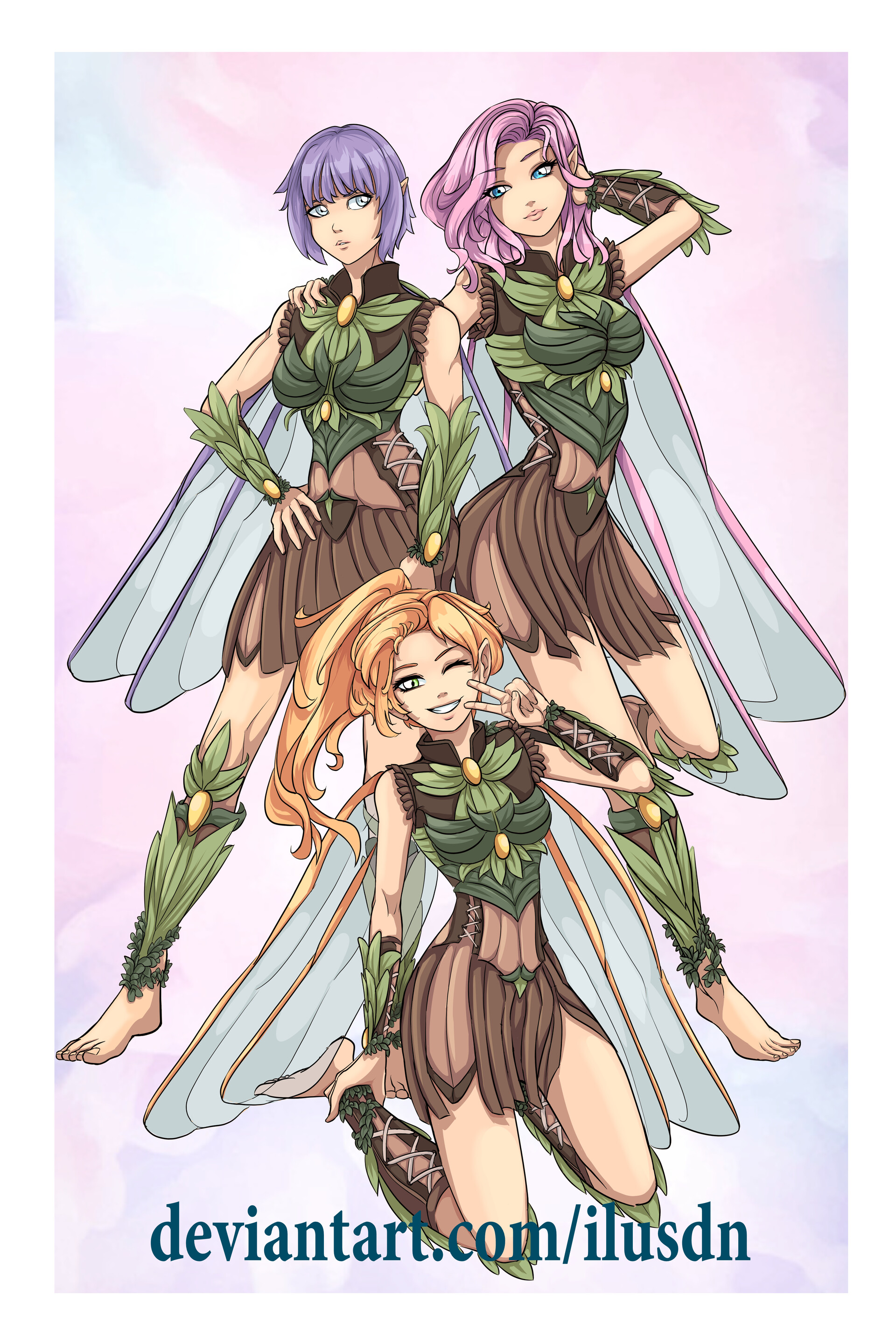 ArtStation - Fairies Comission