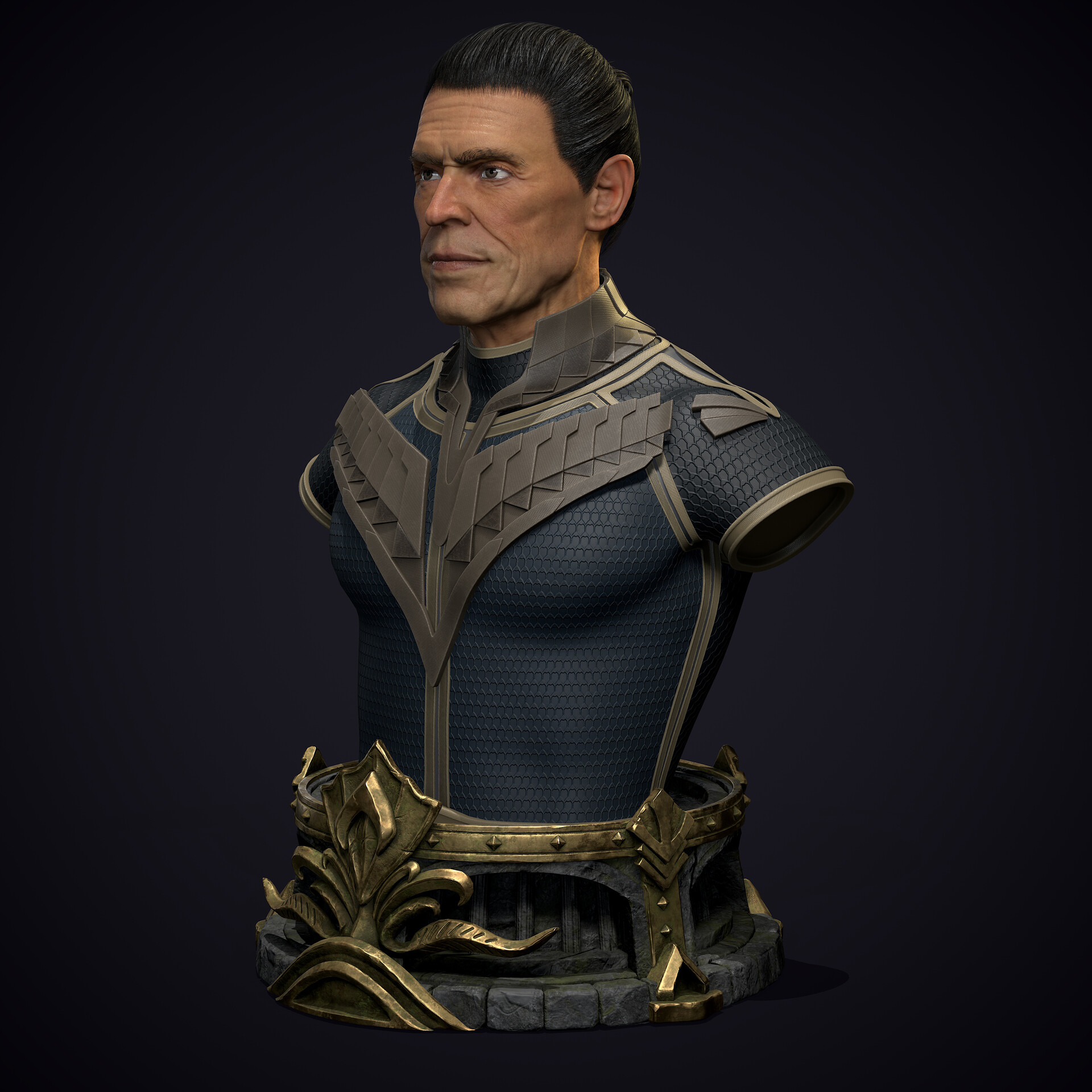 ArtStation - Nuidis Vulko (Willem Dafoe) - Likeness Practice (Fan art)