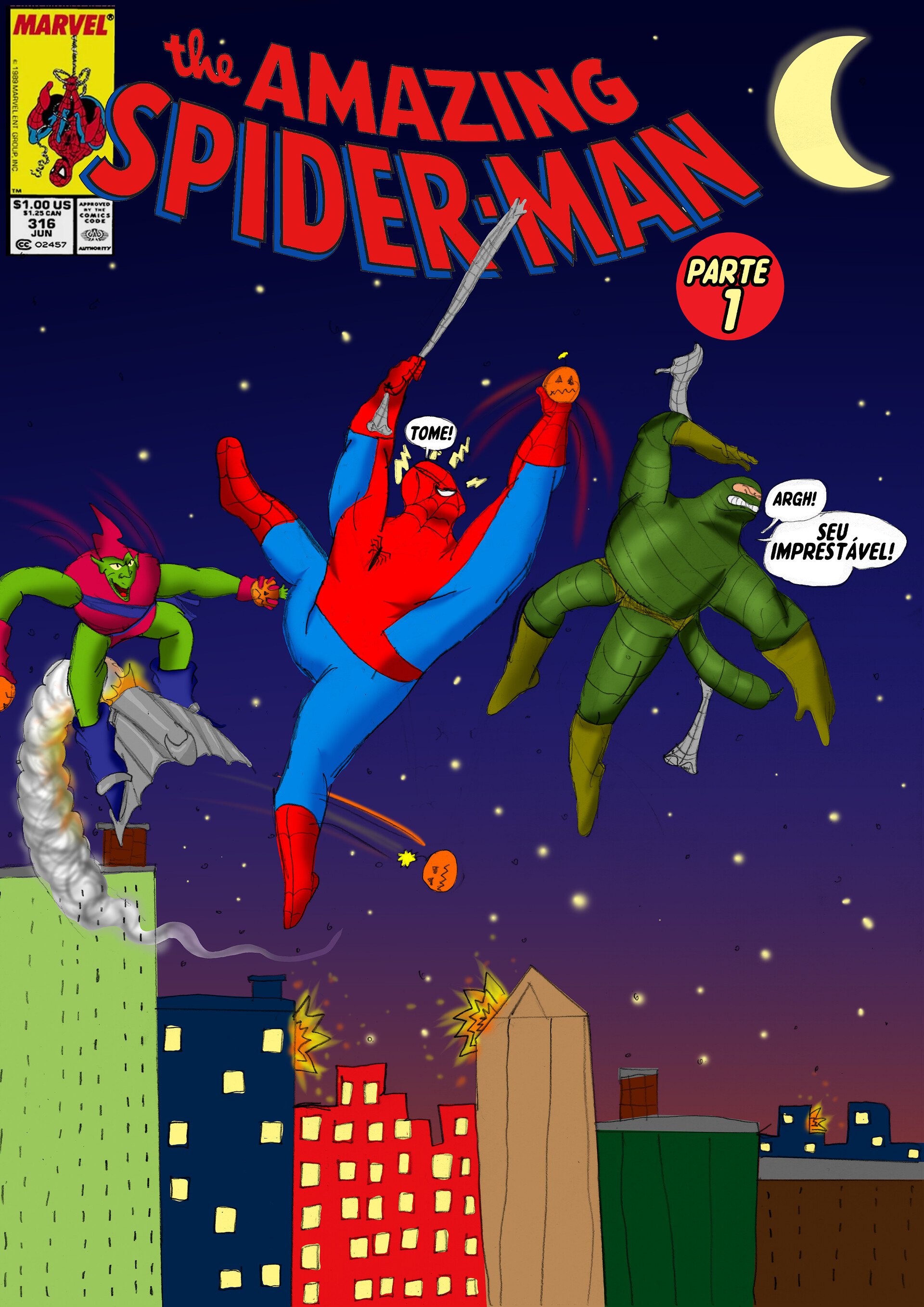 ArtStation - My first Comic Book