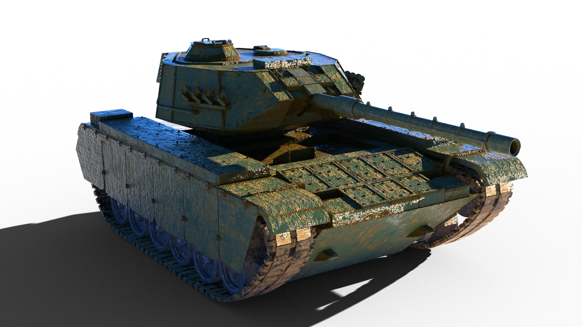 ArtStation - M60 Tank