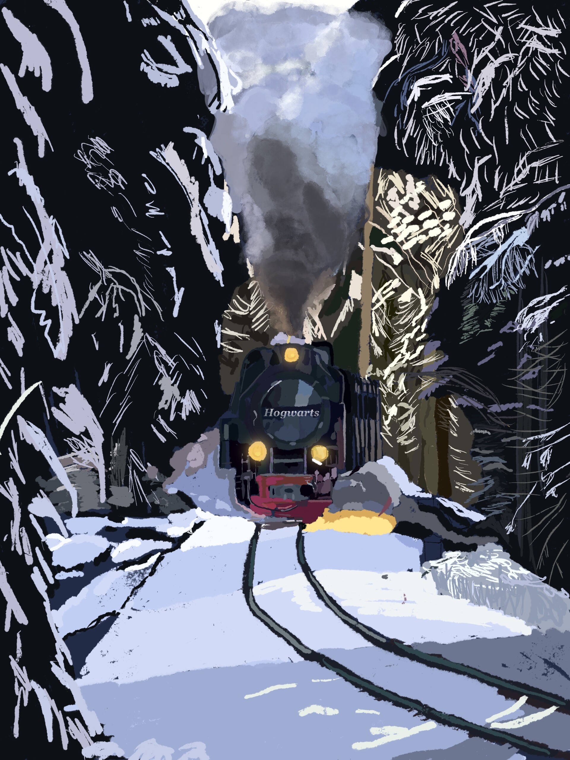 ArtStation - Hogwarts express