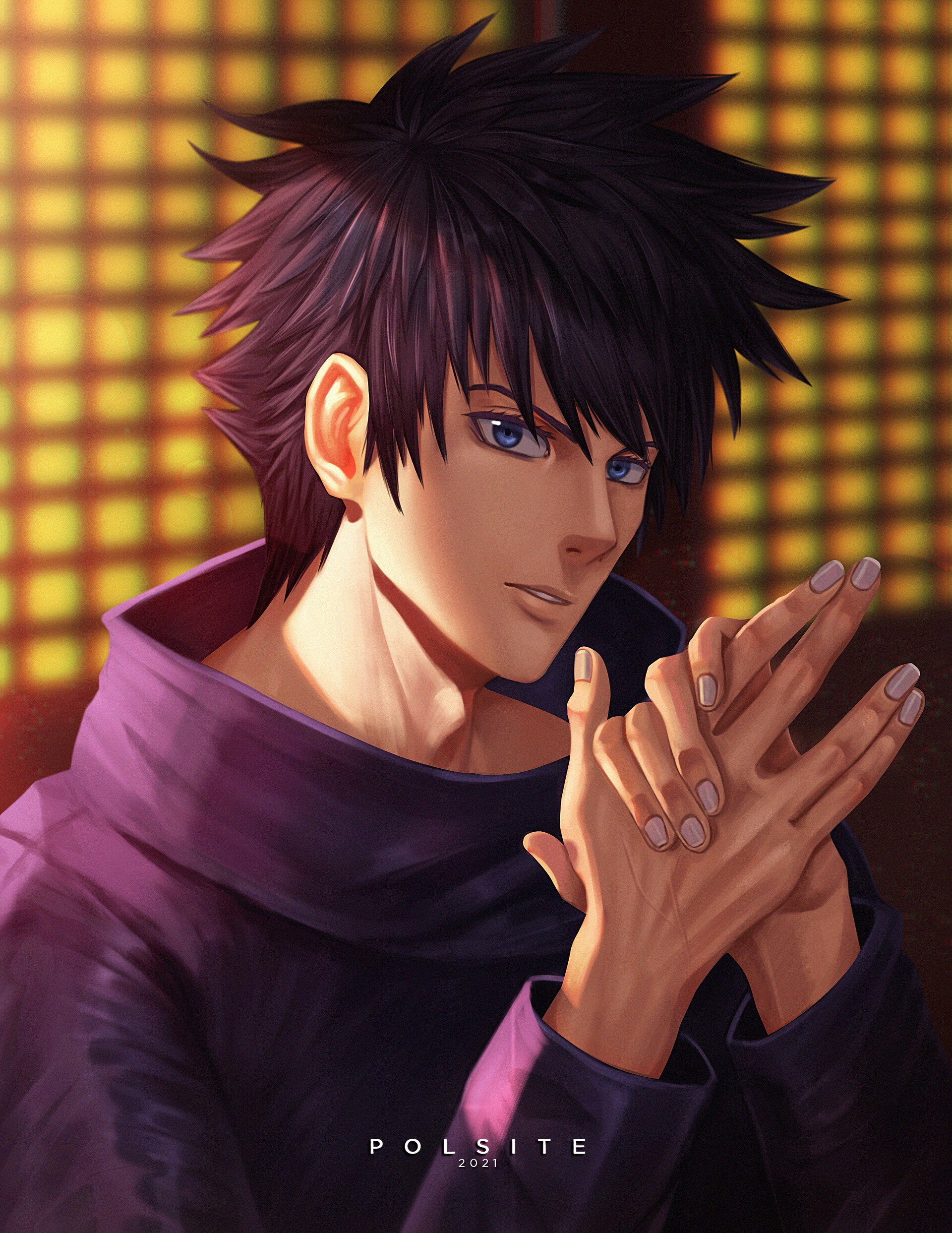 ArtStation - Fushiguro Megumi Fanart