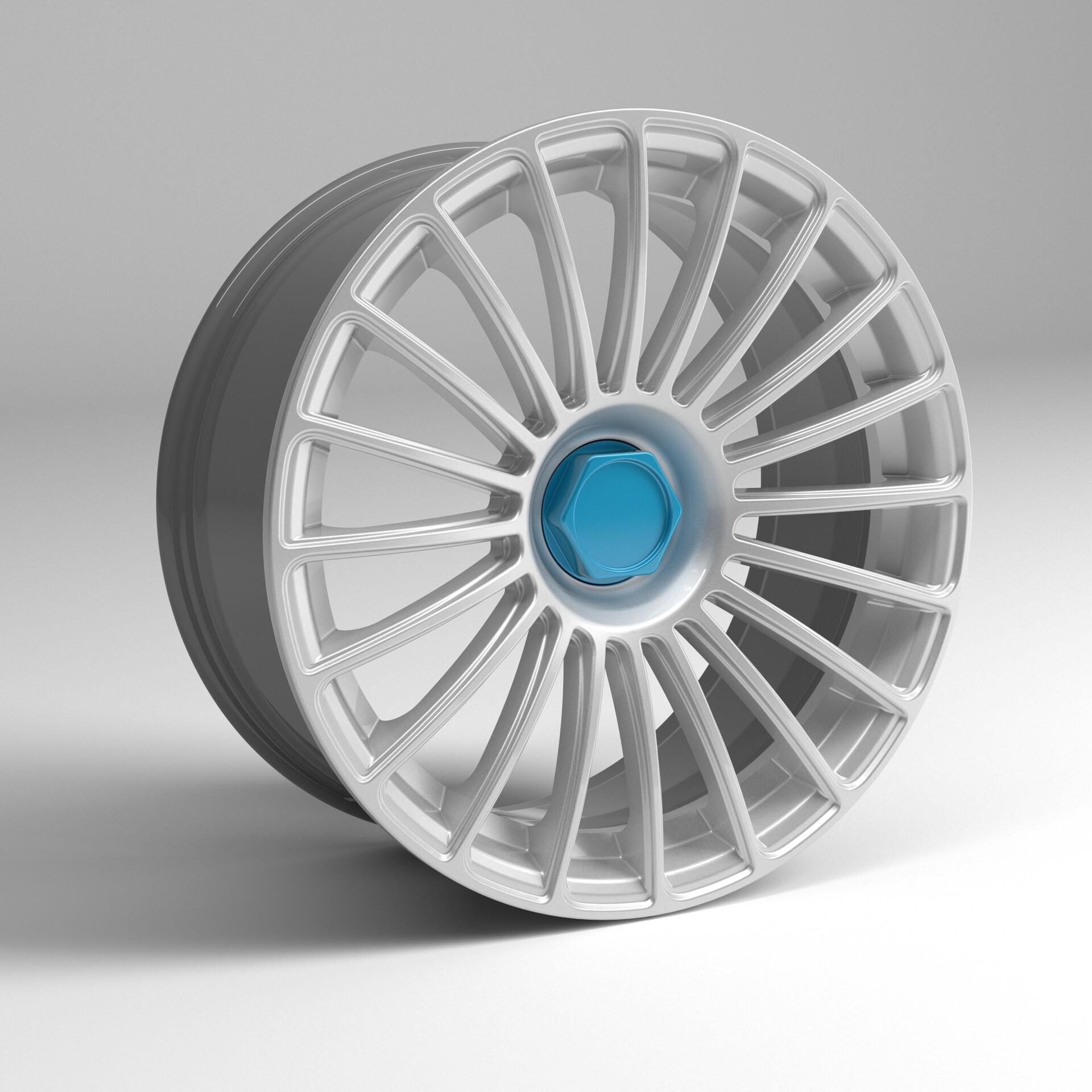 ArtStation - Rim - many spokes design - white