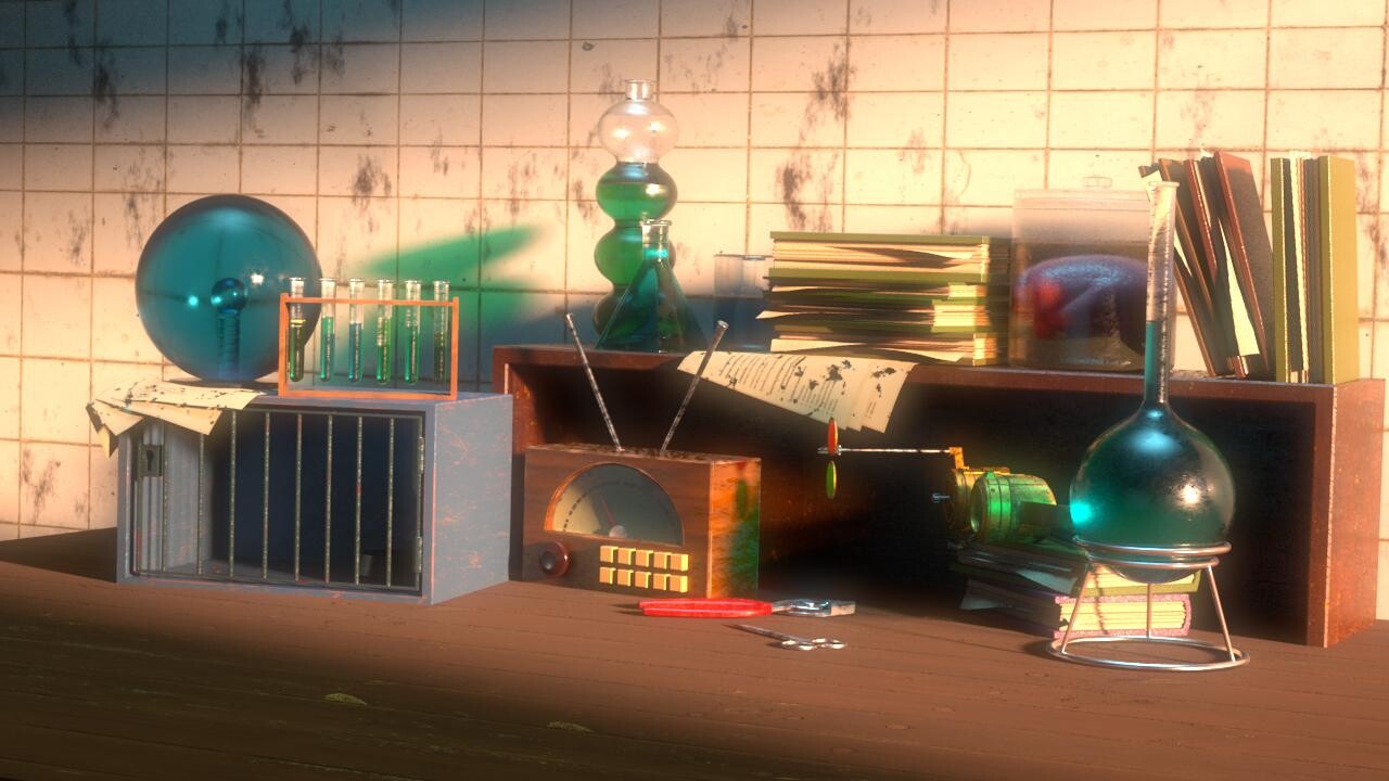 ArtStation - Mad Science Lab