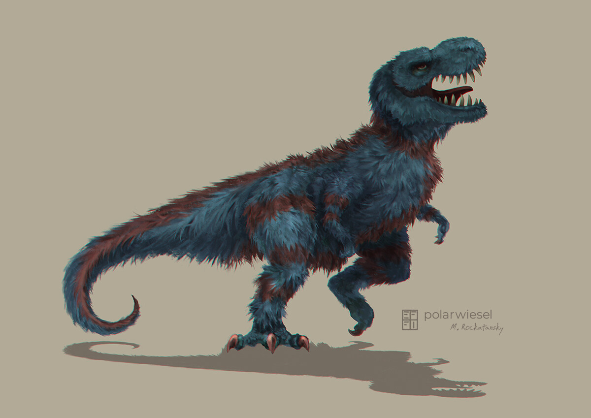 polarwiesel - Fluffy T-Rex