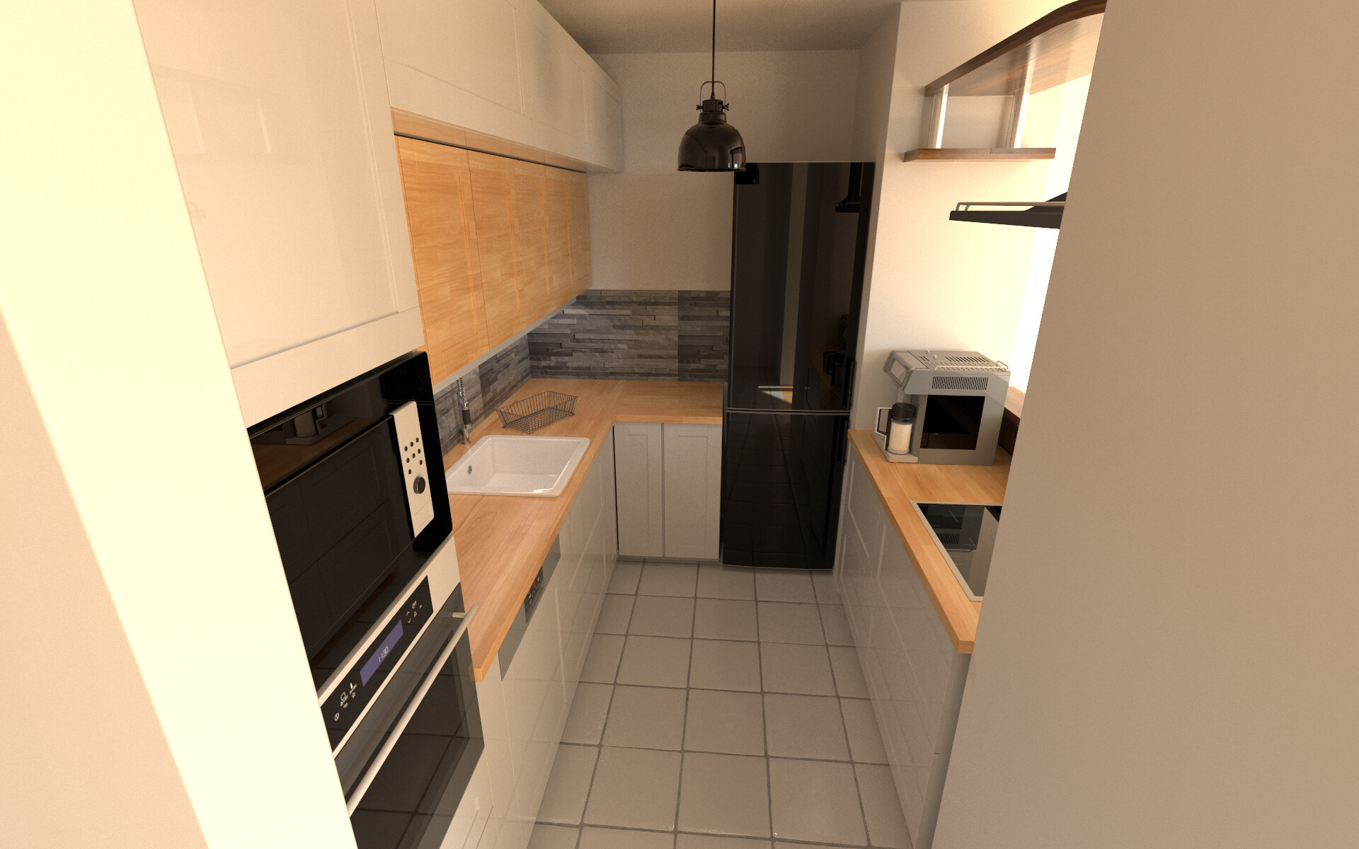 ArtStation - Kitchen Visualization