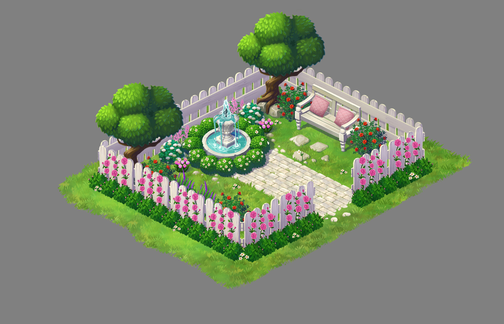 ArtStation - Garden Assets