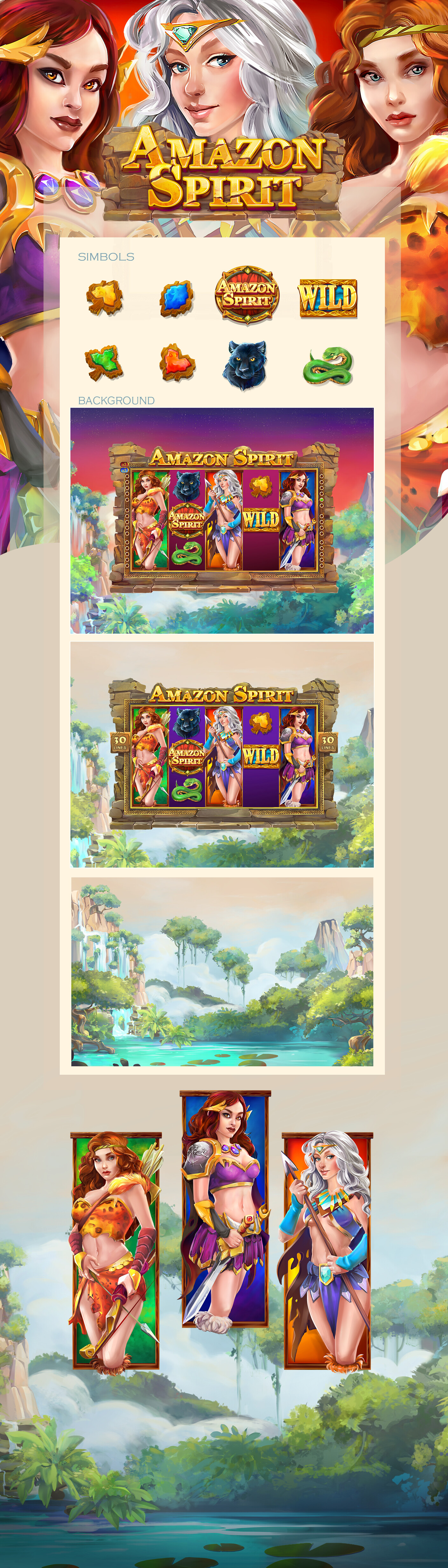 ArtStation - Amazon Spirit