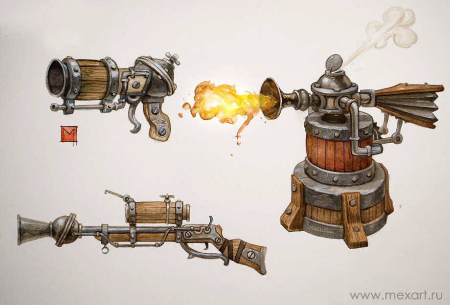 ArtStation - Guns