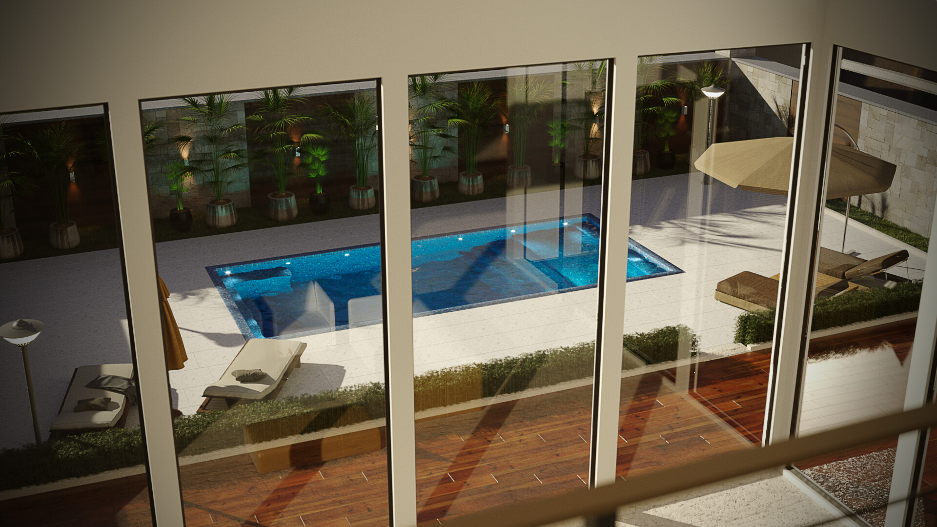 ArtStation - pool House