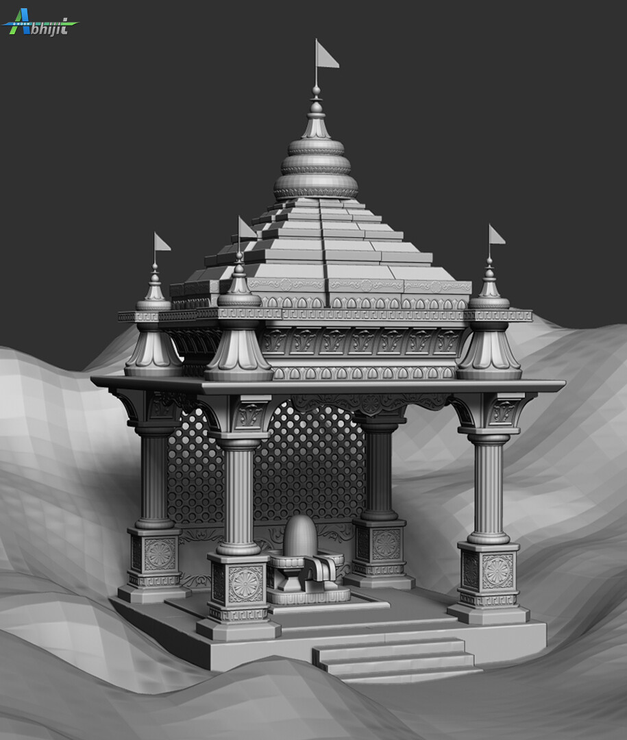 ArtStation - Temple Model