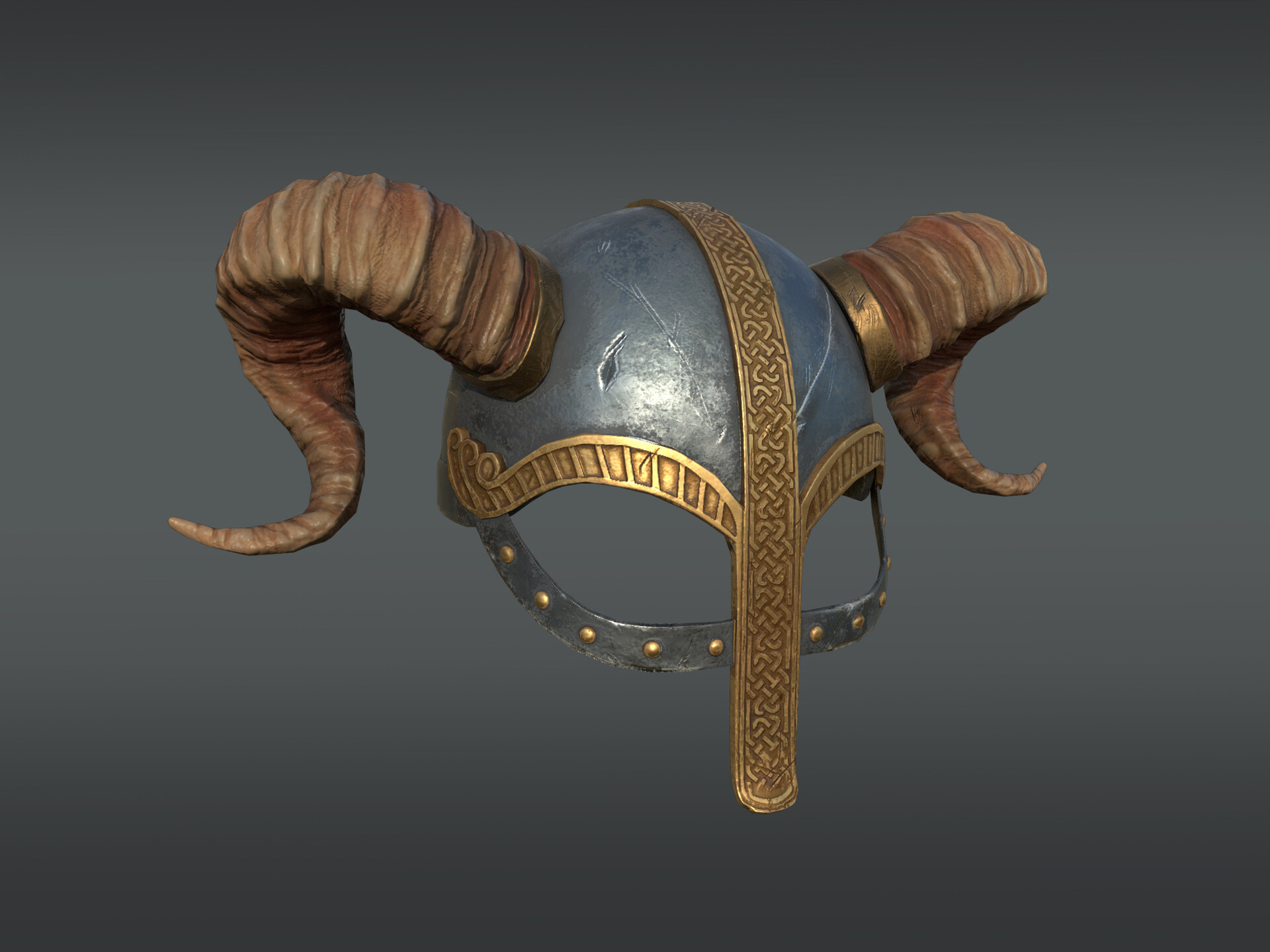 Viking Helmet With Horns