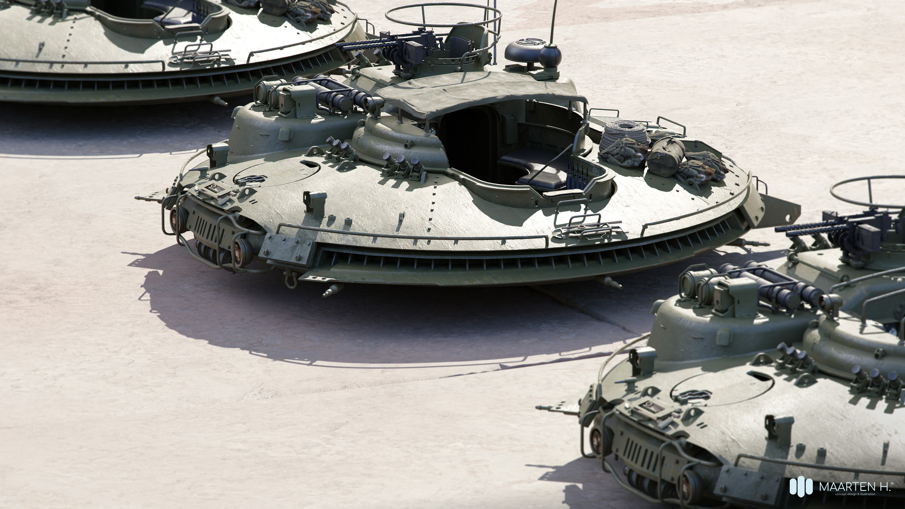 Maarten Hermans - Avrotank design