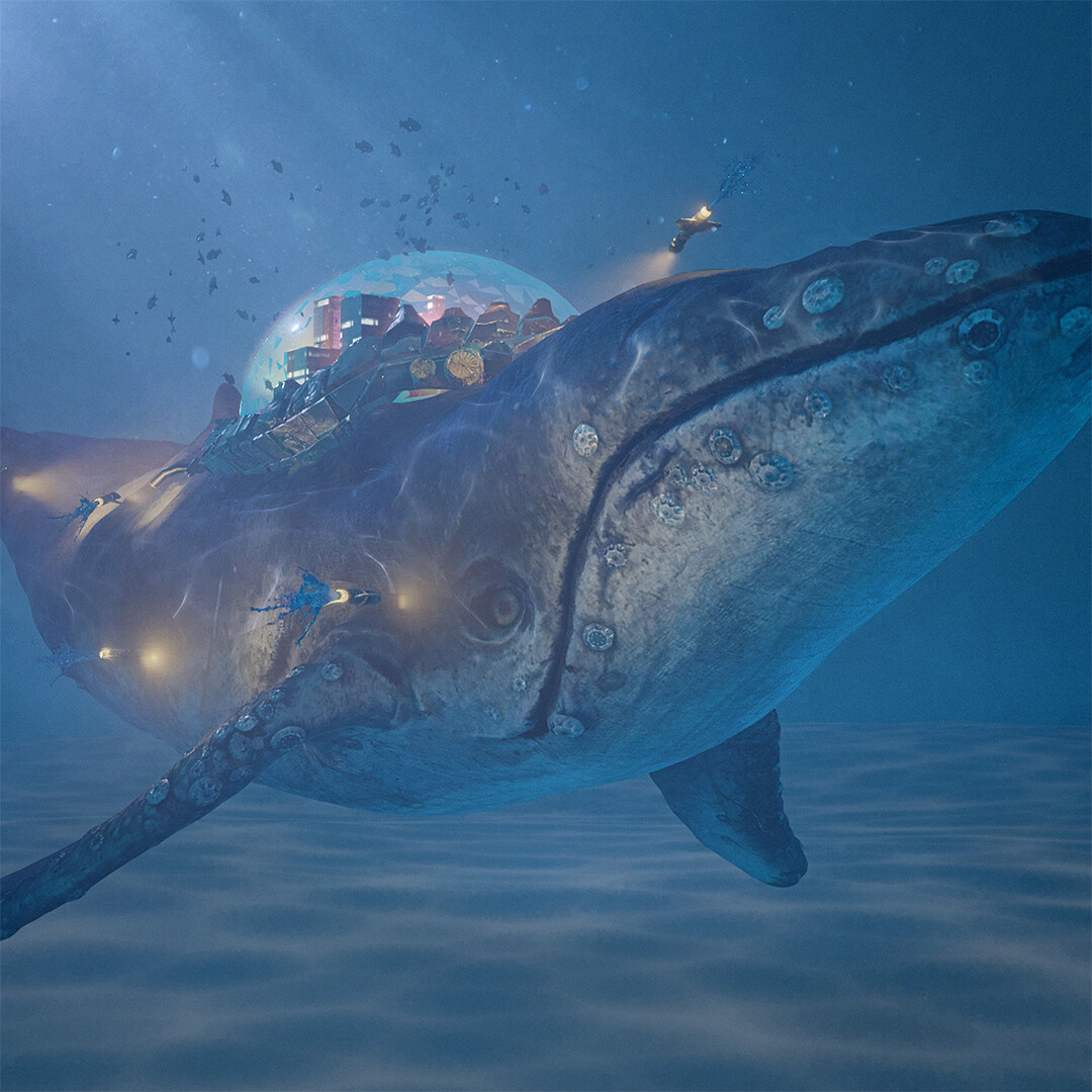 ArtStation - Day 12 - Deep City