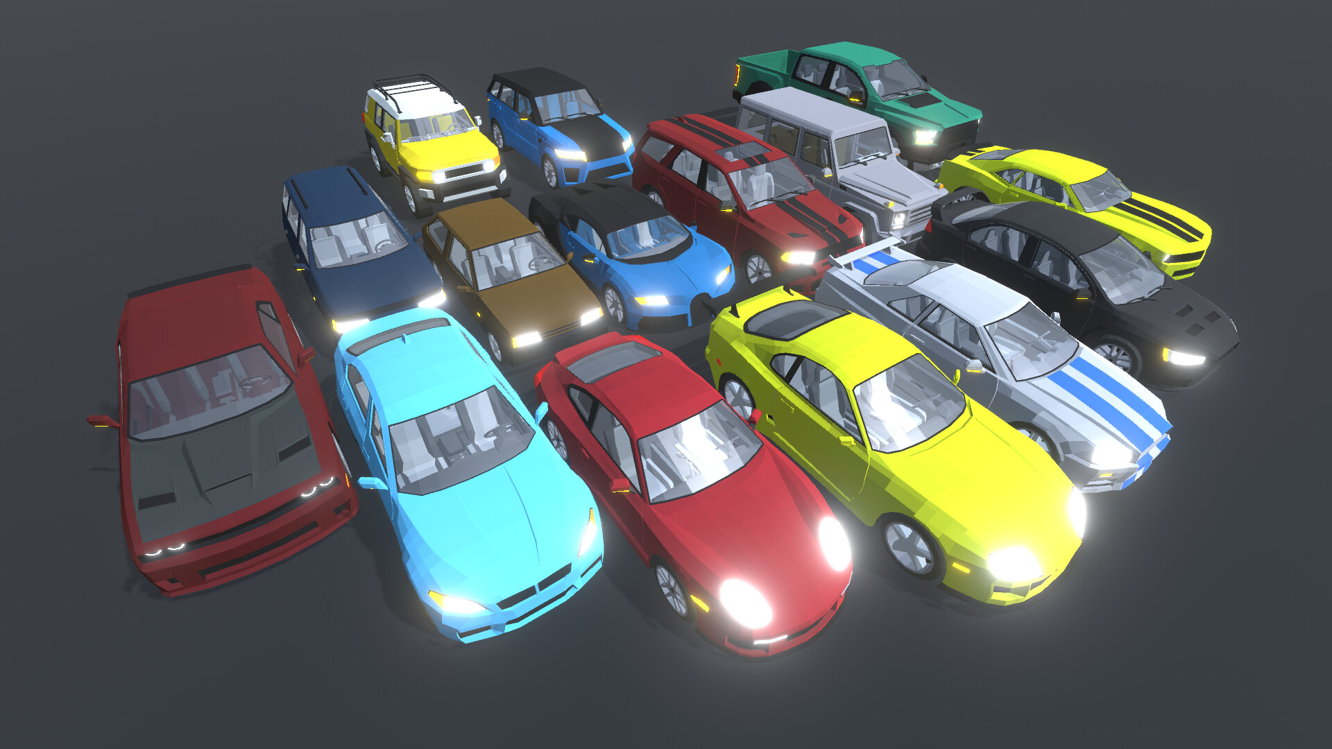 ArtStation - Stylized Cars Pack