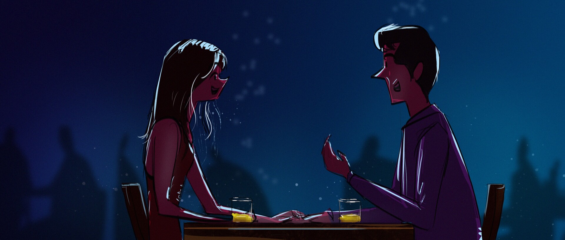 ArtStation - Dinner Blue