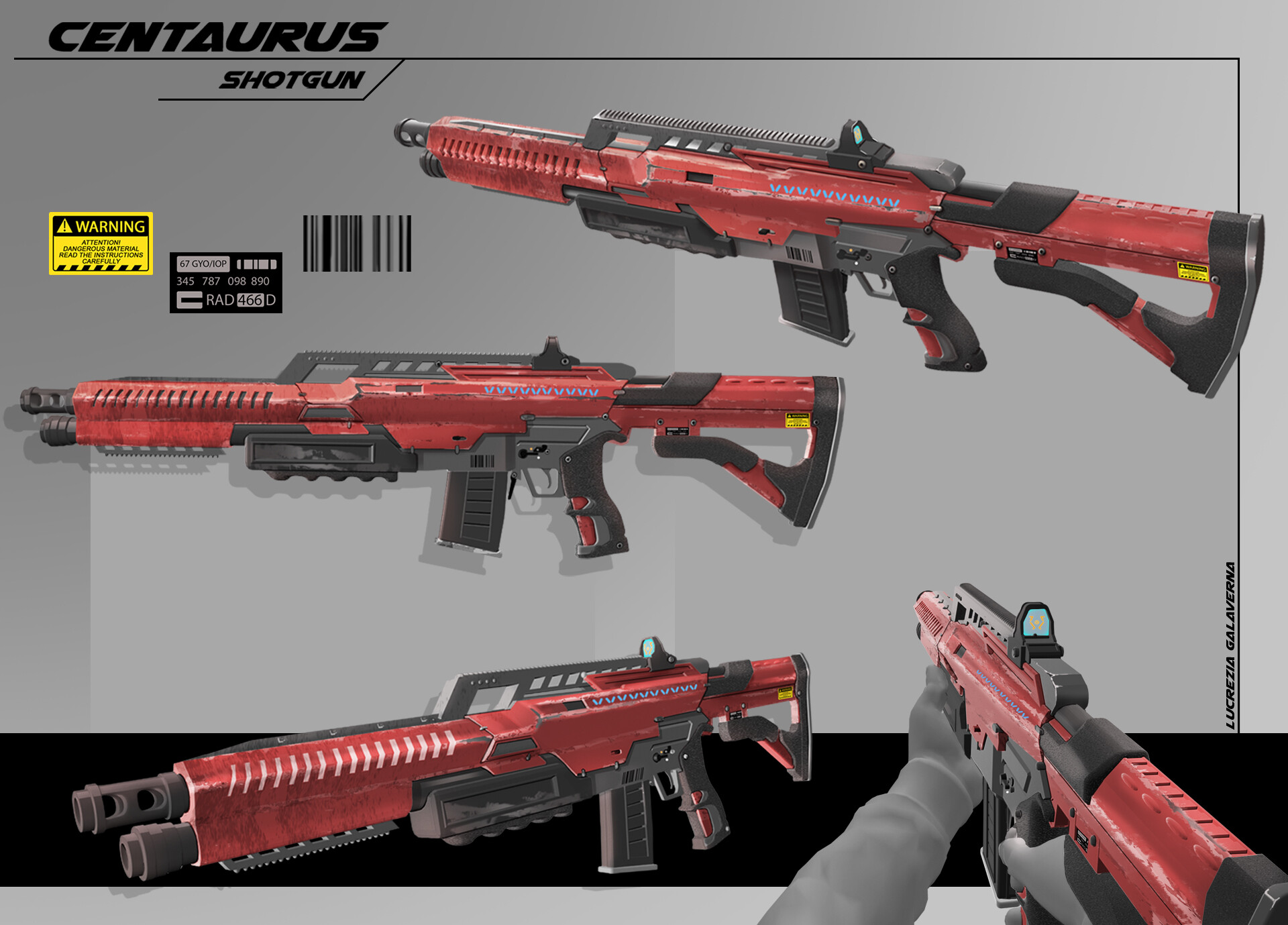 ArtStation - Centaurus shot gun