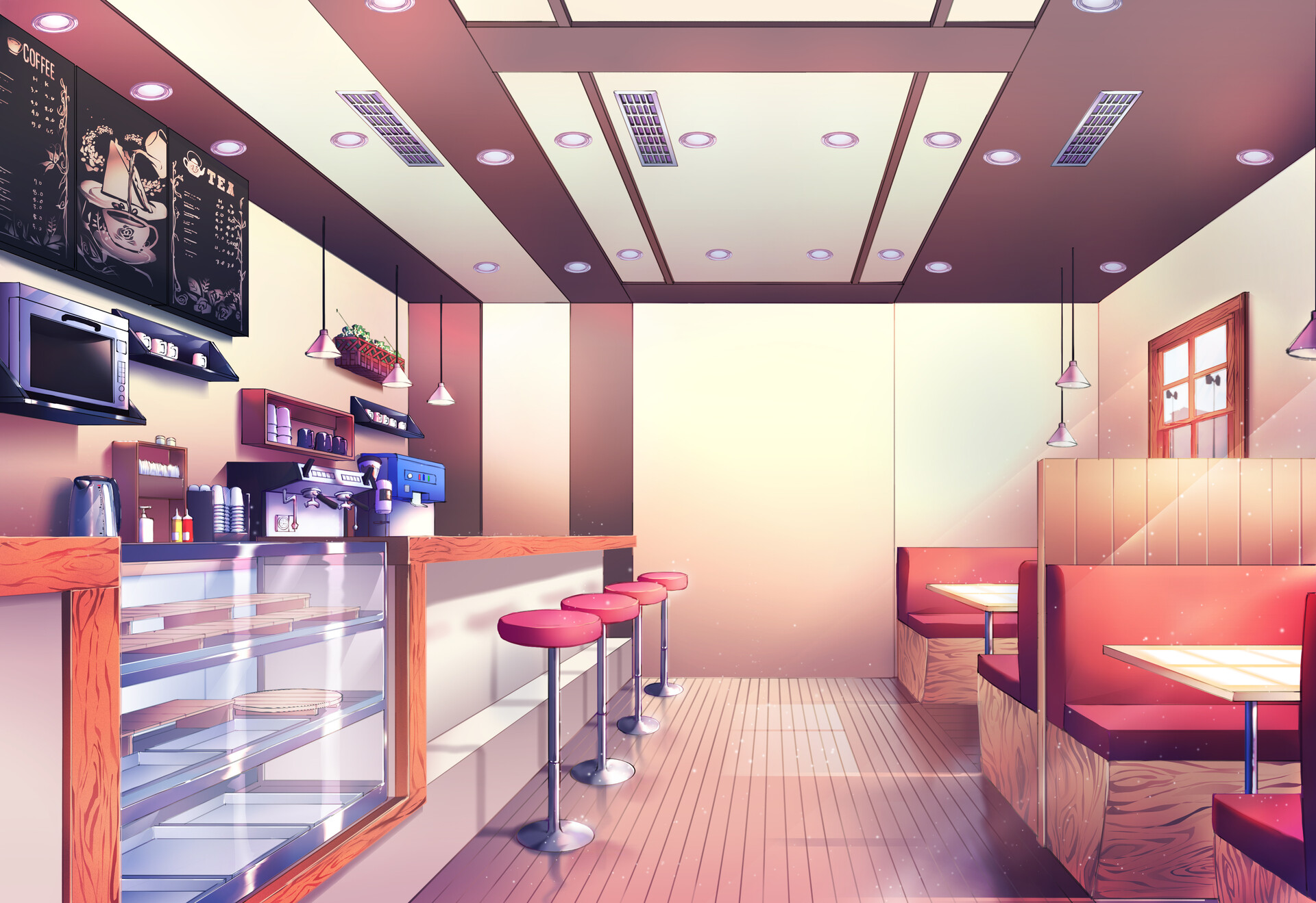 ArtStation - Cafe (original)