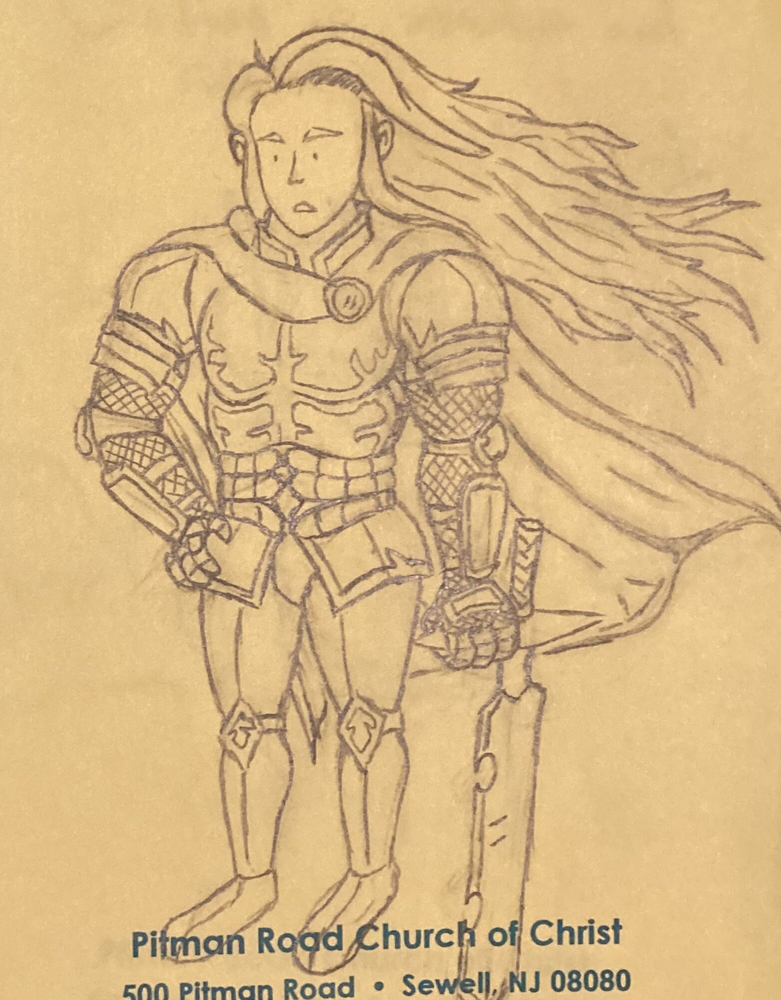 ArtStation - knight doodle