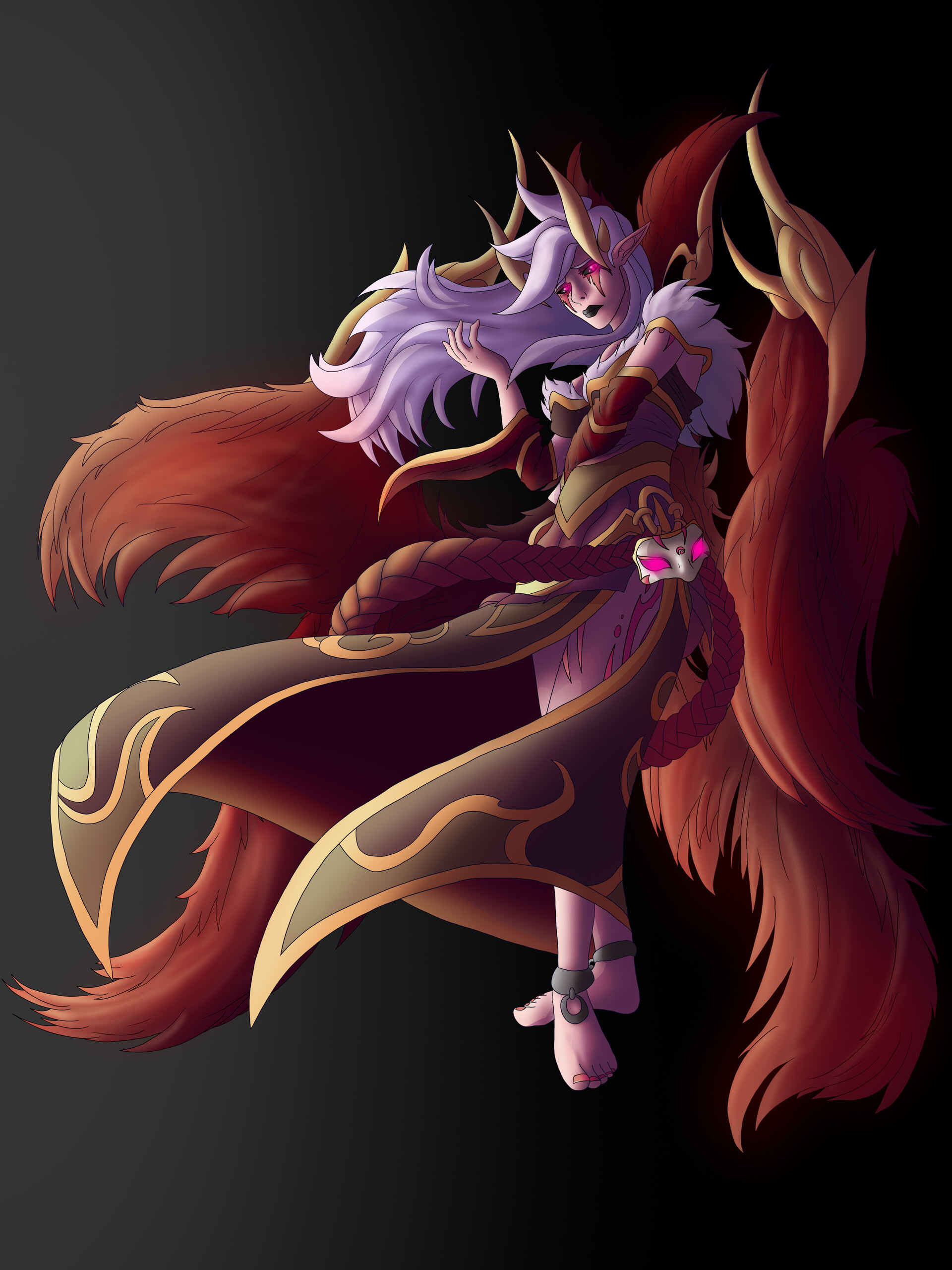 ArtStation - Blood Moon Morgana