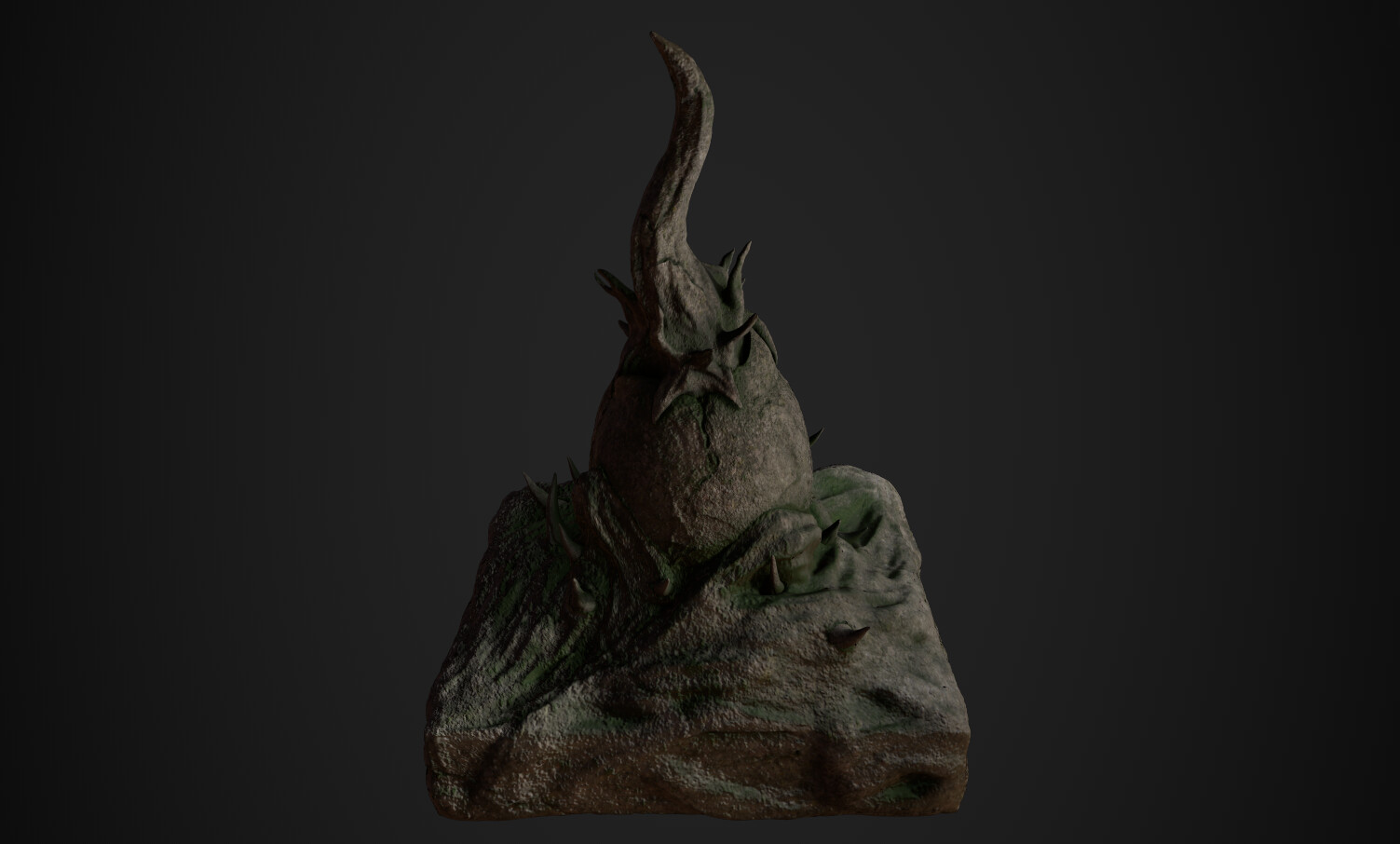 ArtStation - Cthulhu's Egg Statue, Marcelo Otero Rodrigues