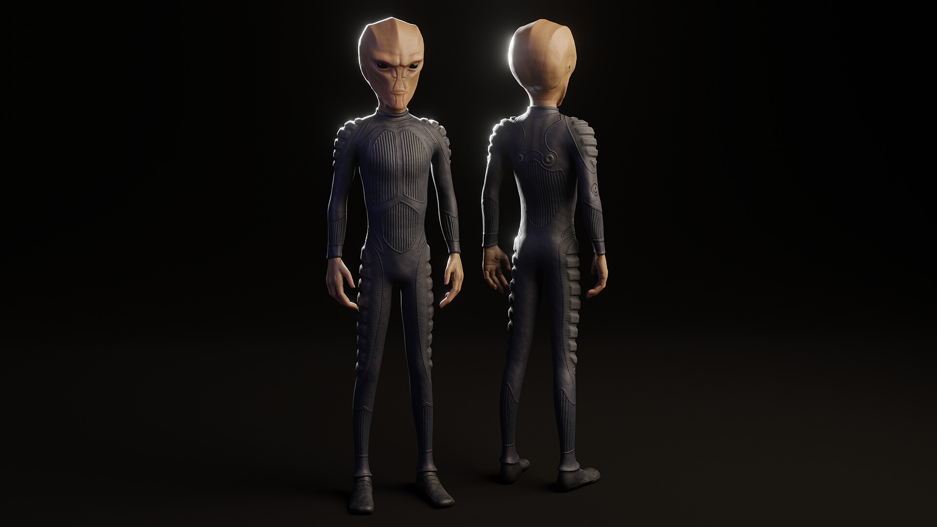 ArtStation - Humanoid Alien Concept