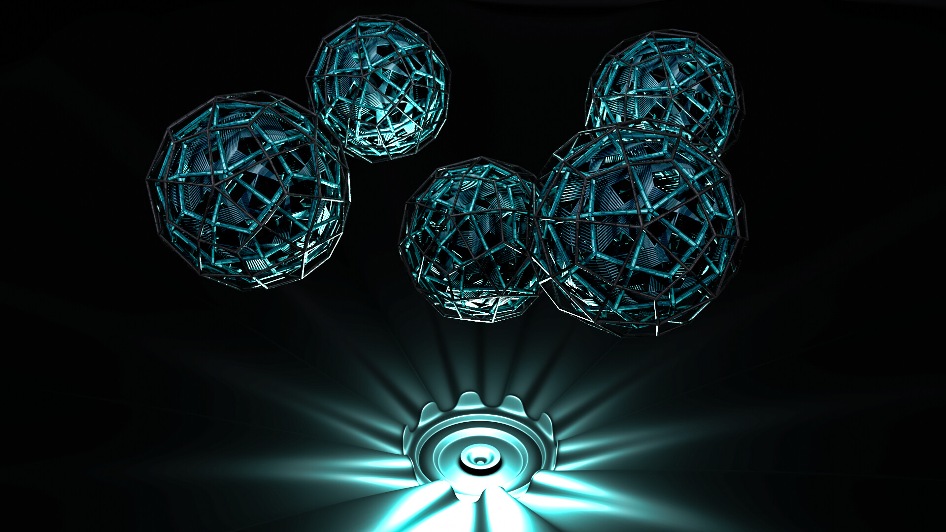 ArtStation - Orbs in Space