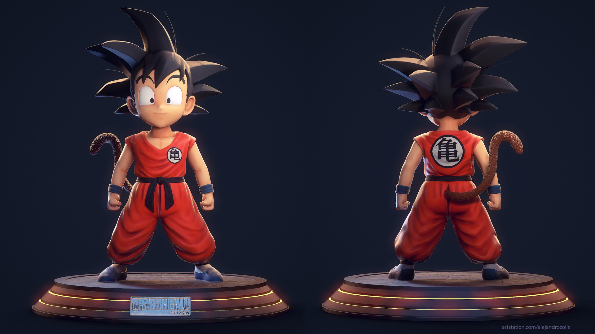 ArtStation - Kid Goku