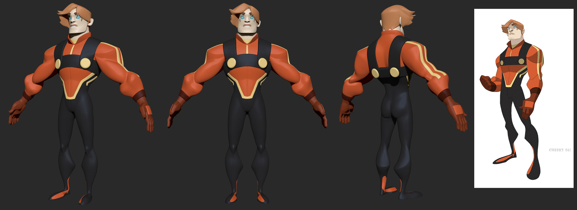 ArtStation - Art test for Daybreak