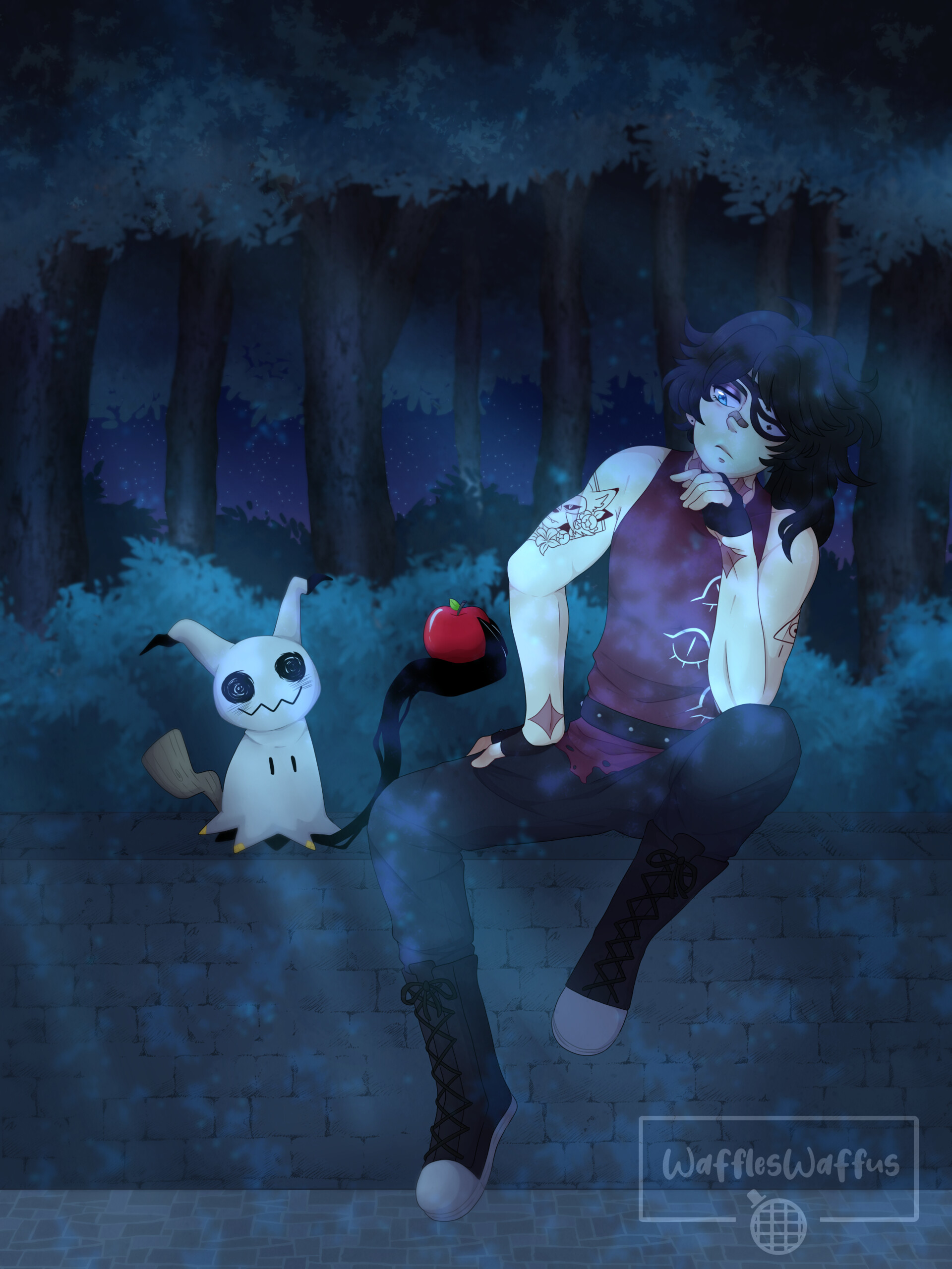 ArtStation - Night walk