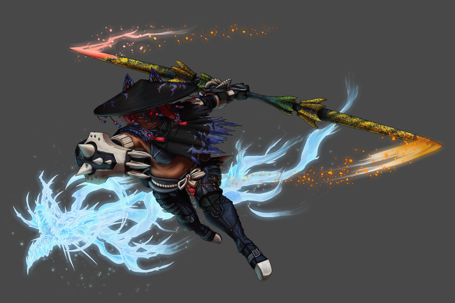 ArtStation - mhw hunter comm apr4 12