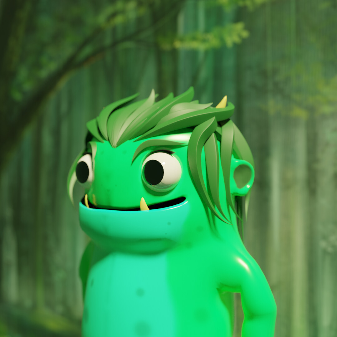 ArtStation - Swamp Monster