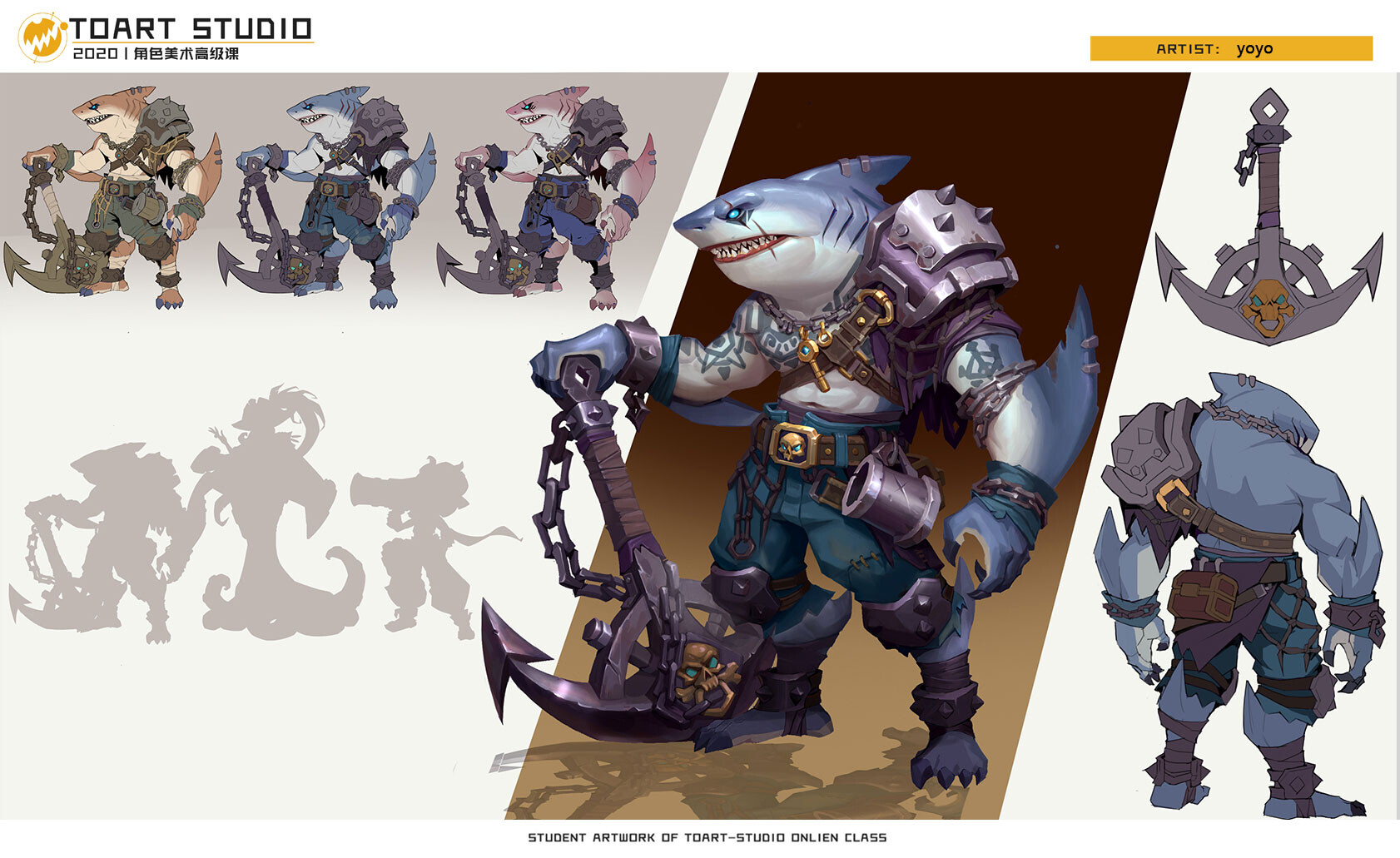 ArtStation - TOART2020角色美术高级班-学员作品